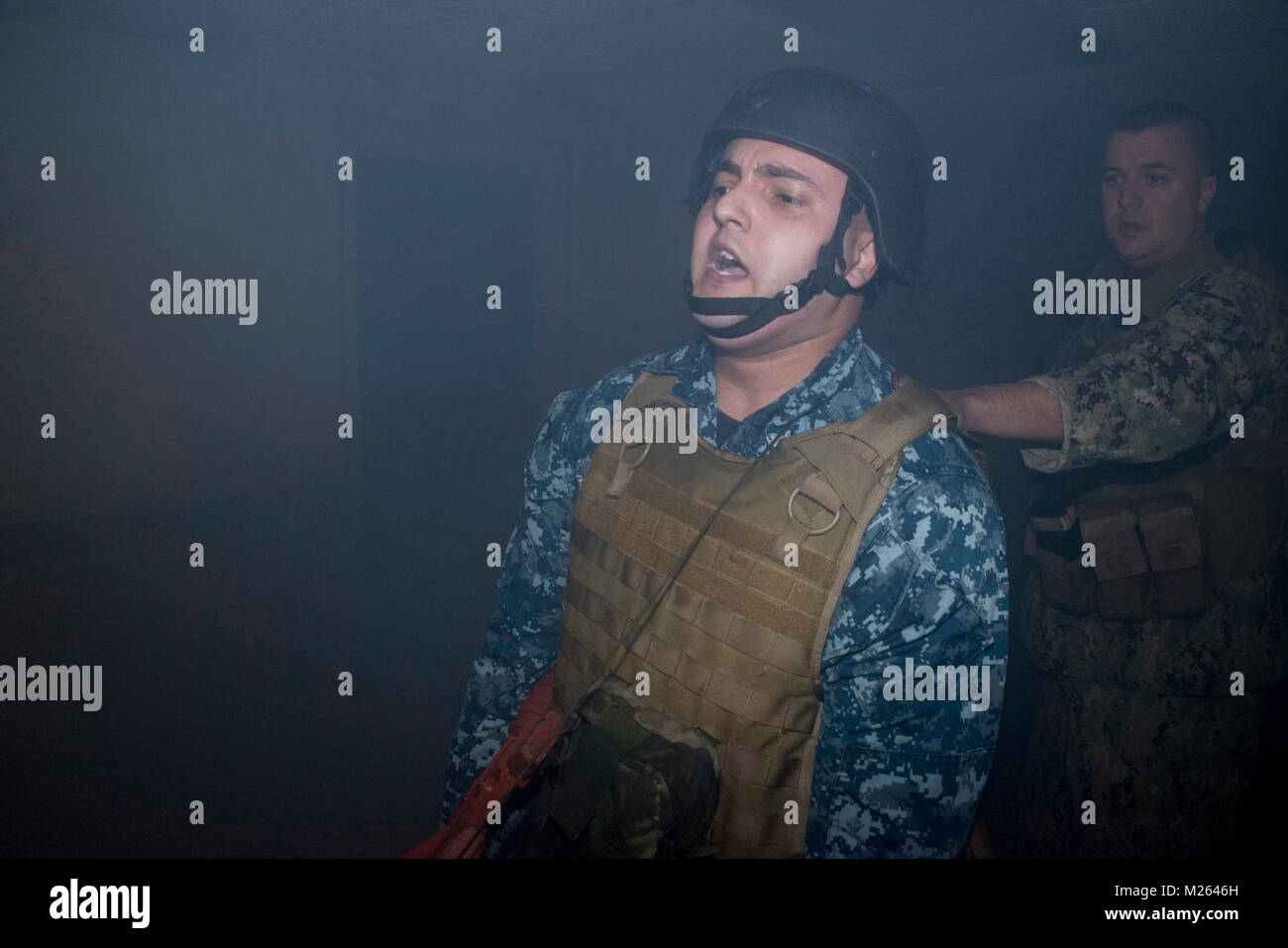 PORTSMOUTH, Va. (Jan. 12, 2018) Hospital Corpsman 2nd Class Patrick ...