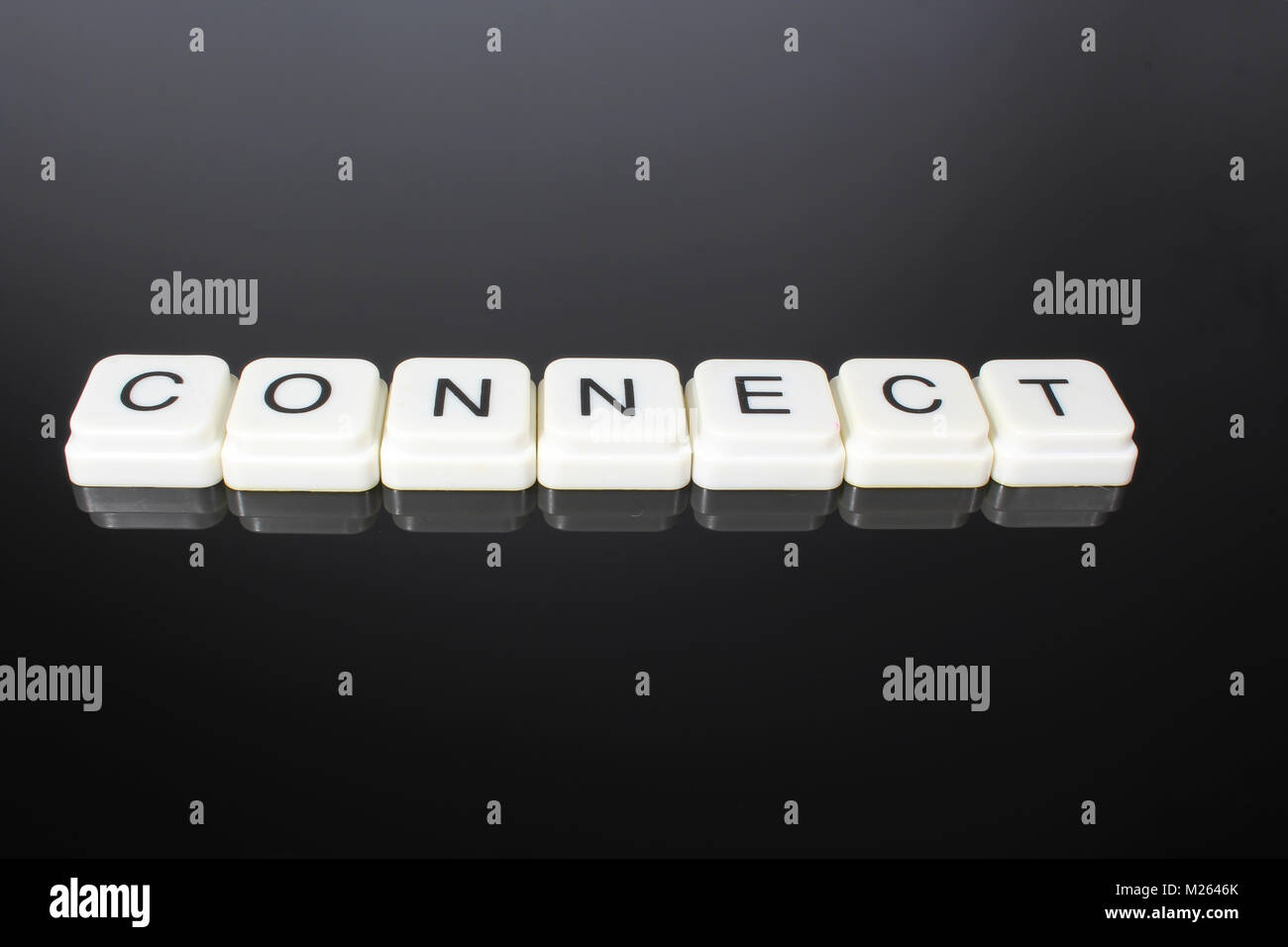 Connect text word title caption label cover backdrop background ...