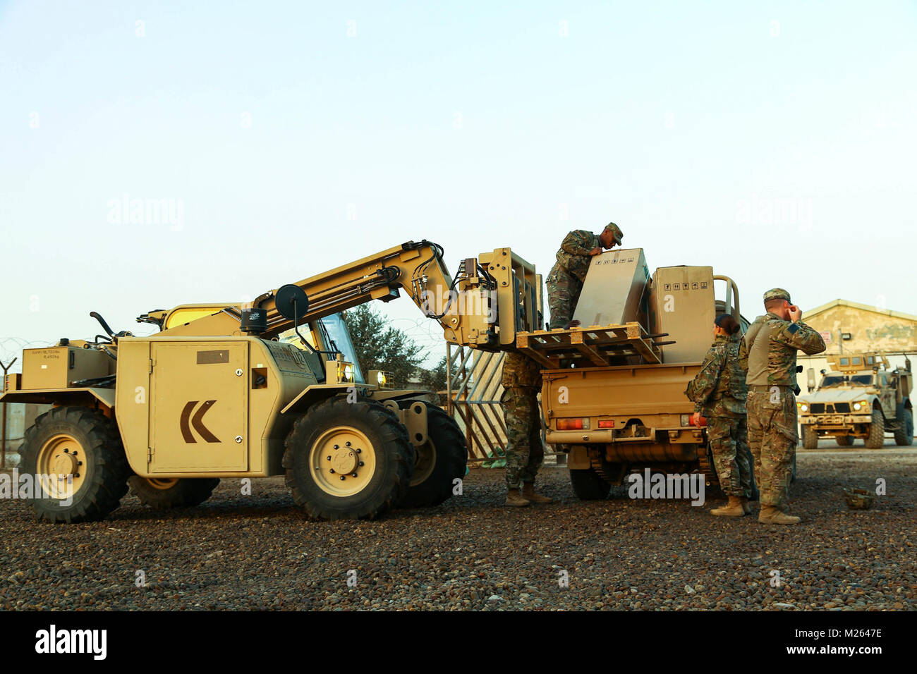 U.S. Army Soldiers with Combined Joint Task Force – Operation Inherent ...