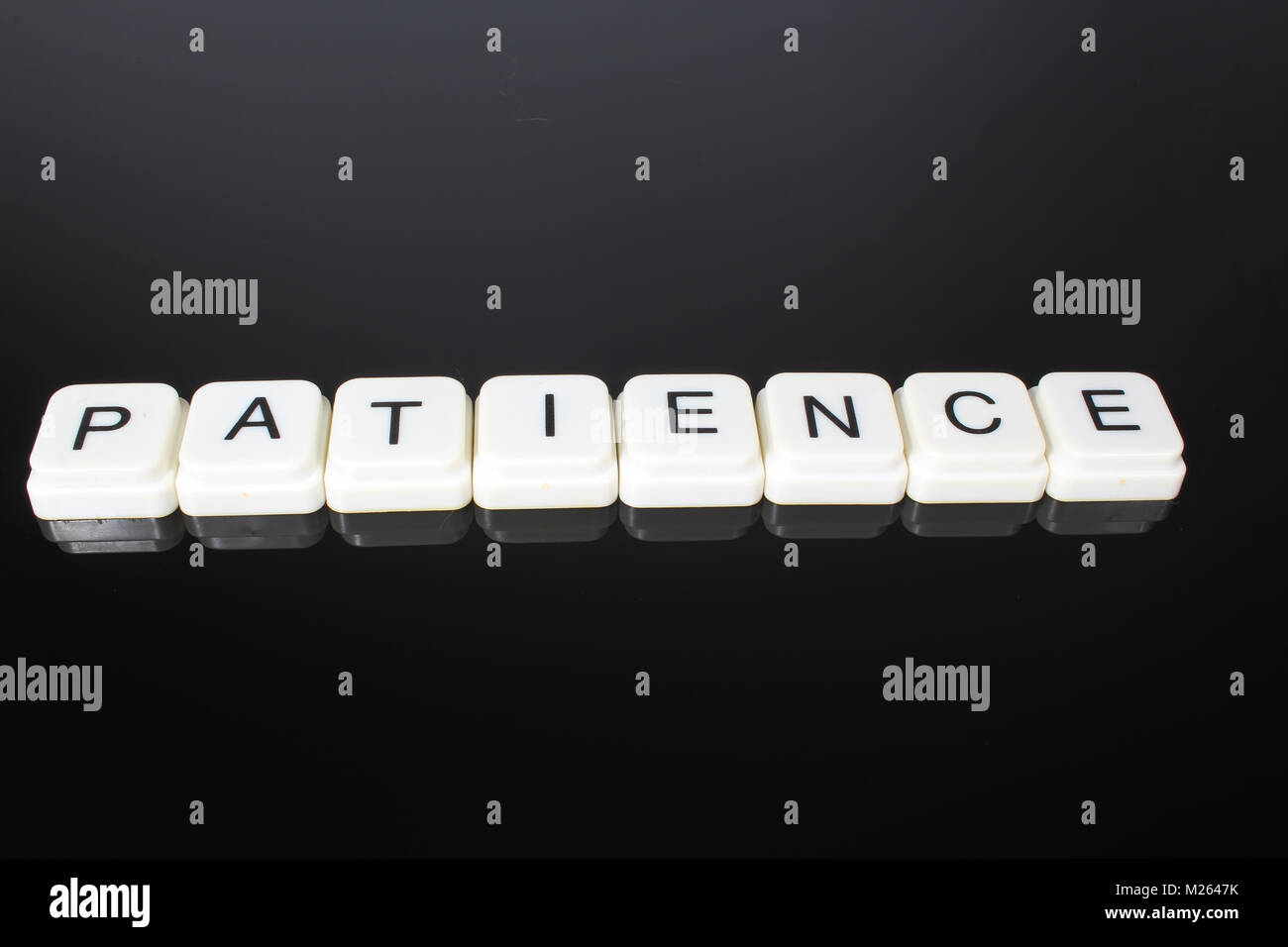 Patience text word title caption label cover backdrop background ...