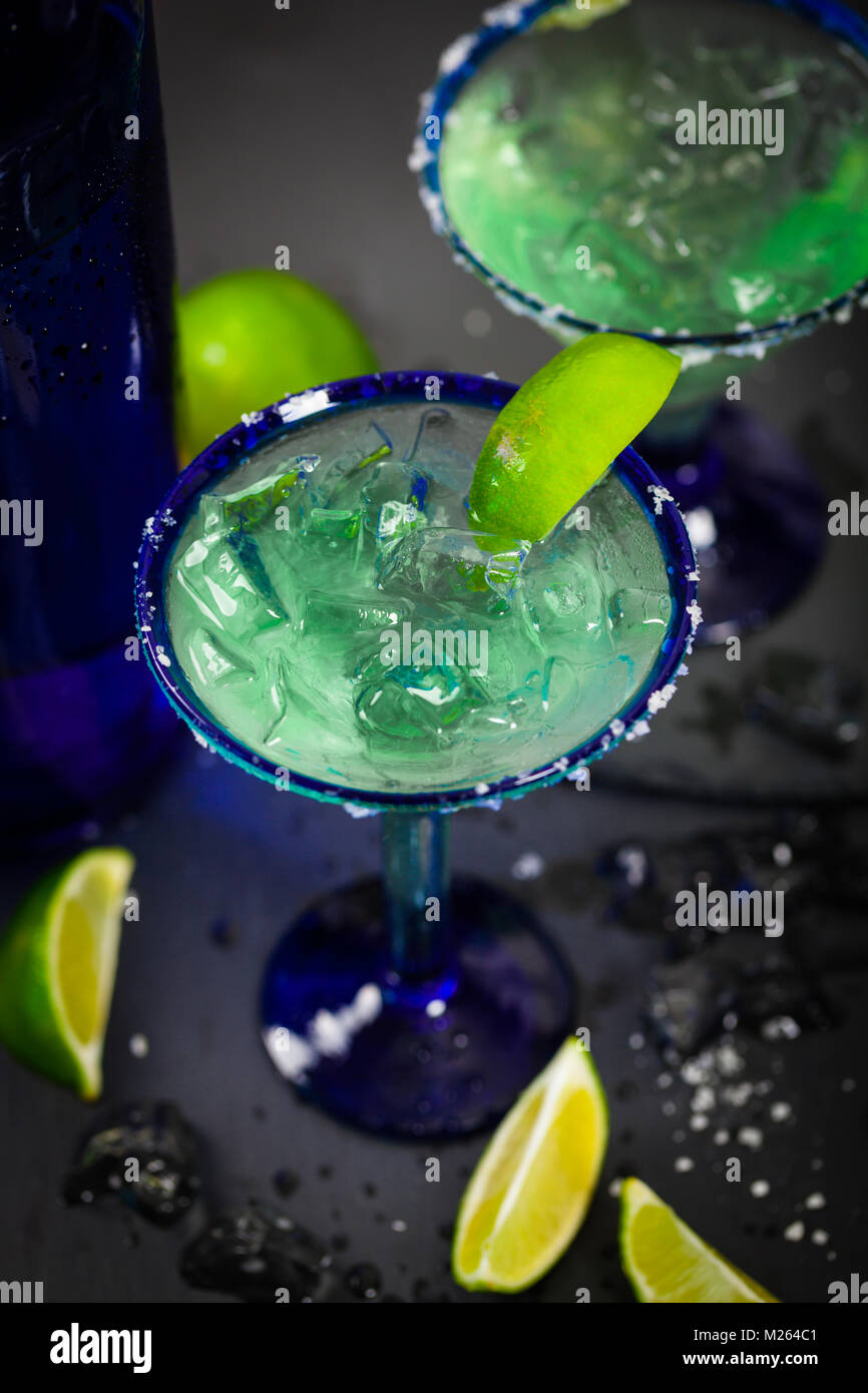 Margarita Alcoholic Cocktail Stock Photo - Alamy