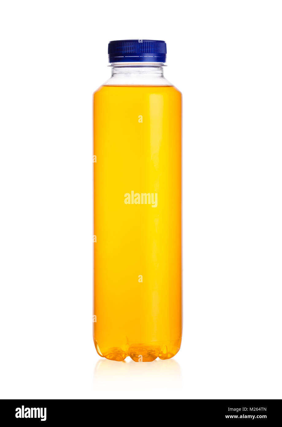 Bottle of hydro powered energy drink on white with reflection Stock ...