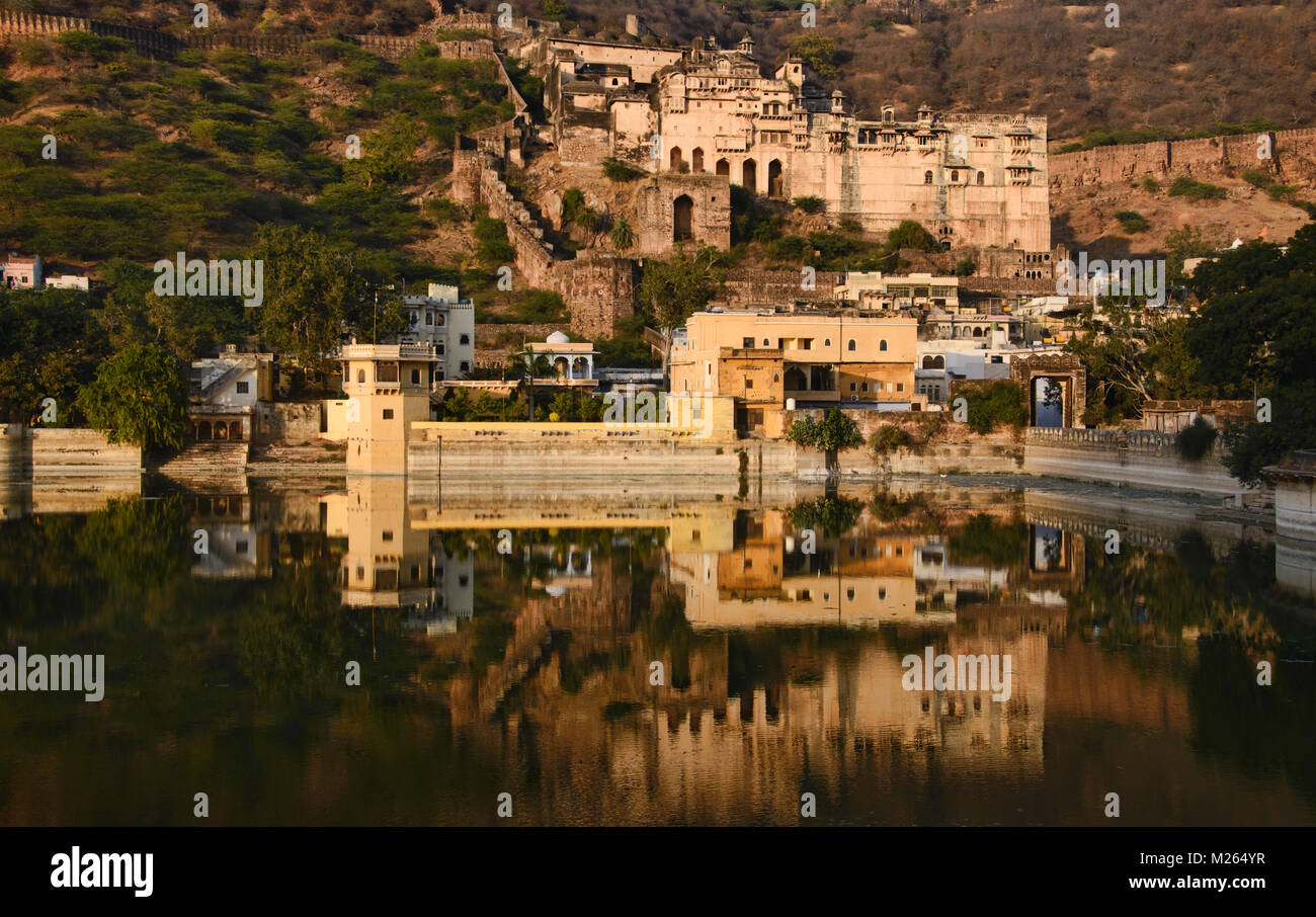 Nawal Sagar Lake, Garh Palace, Bundi, Rajasthan, Indian Stock Photo - Alamy