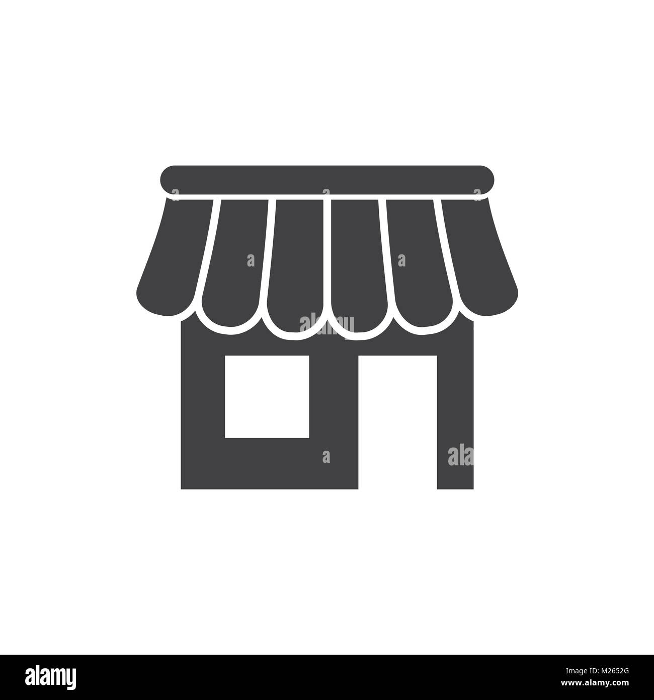 Store icon, vector Stock Photo - Alamy