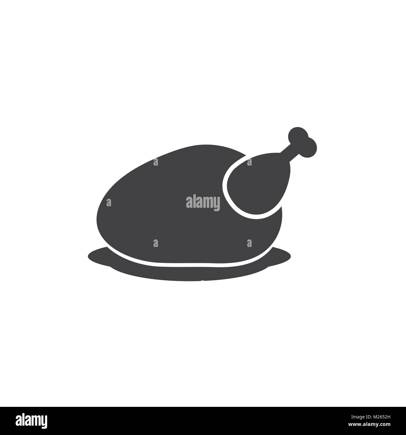 Christmas dinner isolated cartoon Cut Out Stock Images & Pictures - Alamy