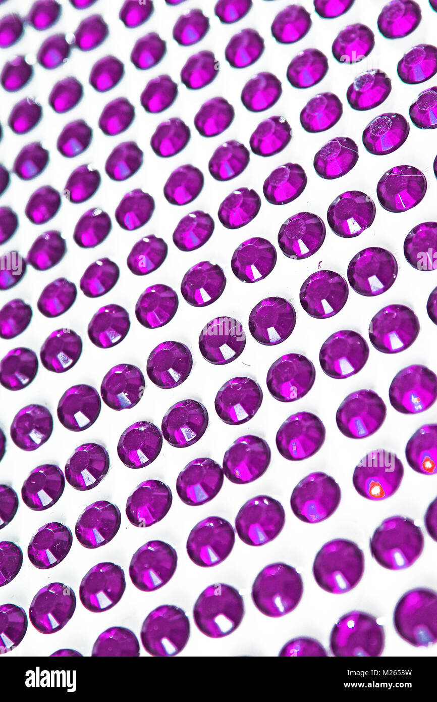 Rhinestones on white background.. Rhinestone texture pattern Stock ...