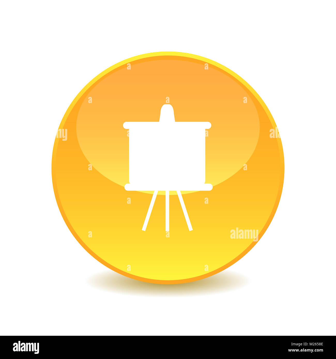 canvas icon on white background , Vector Stock Photo - Alamy
