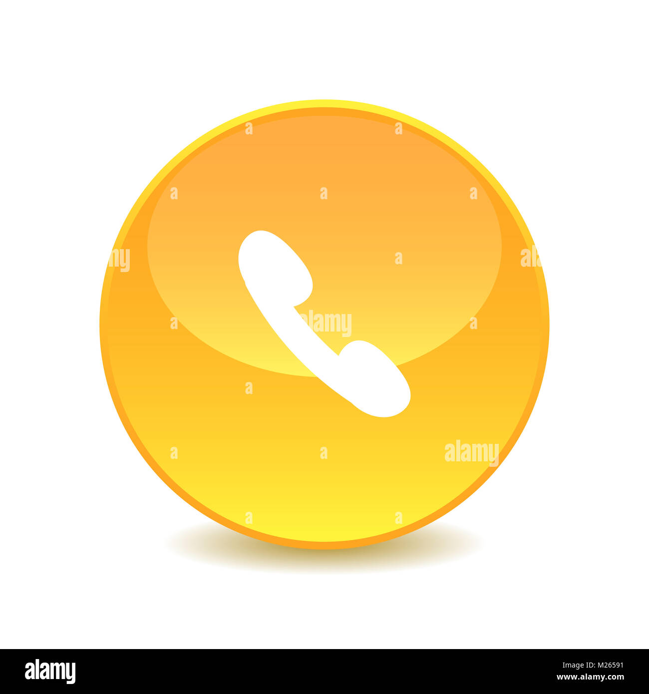 Phone icon in trendy flat style isolated on background , vector Stock ...