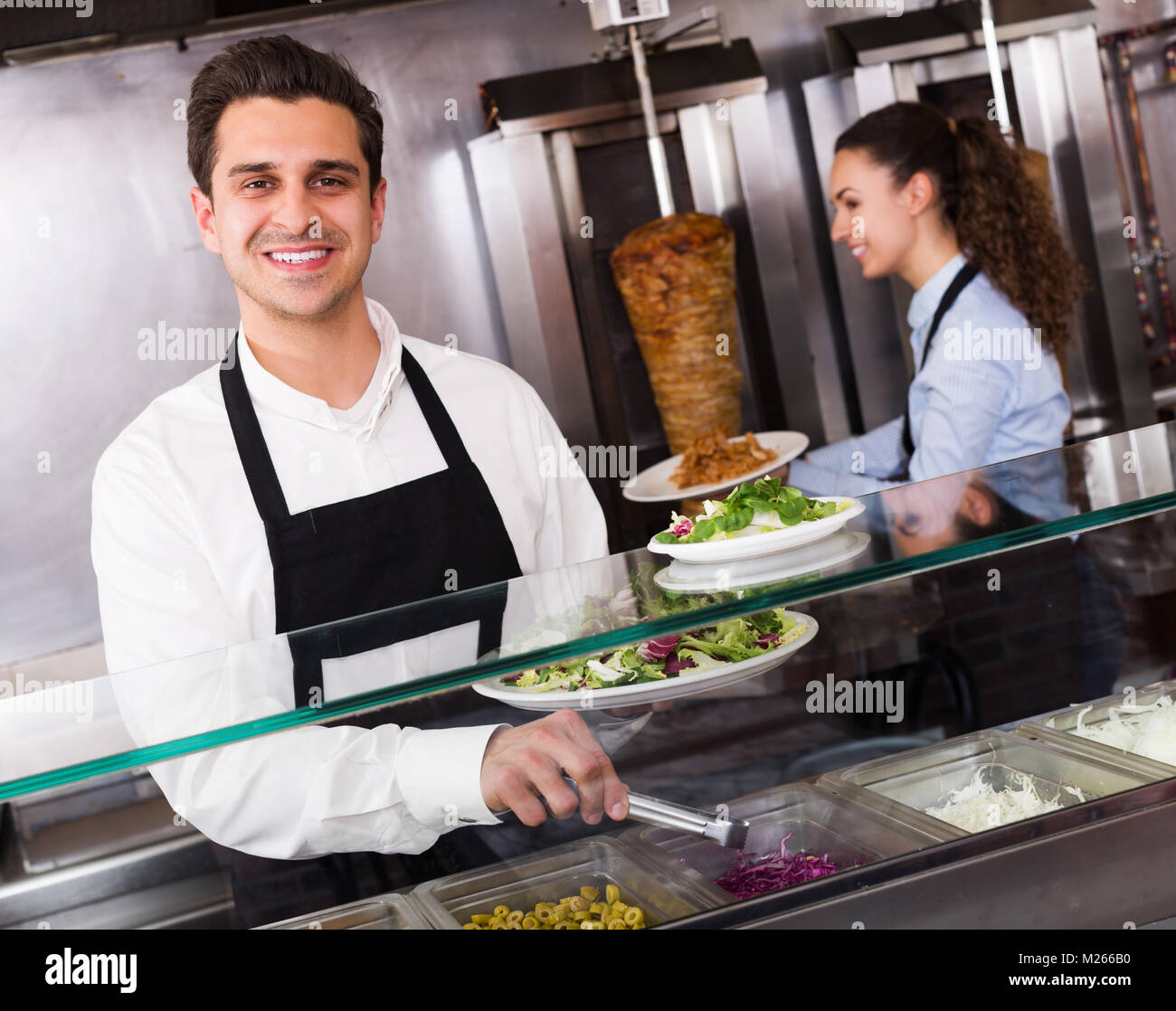 Happy Restaurant Employees