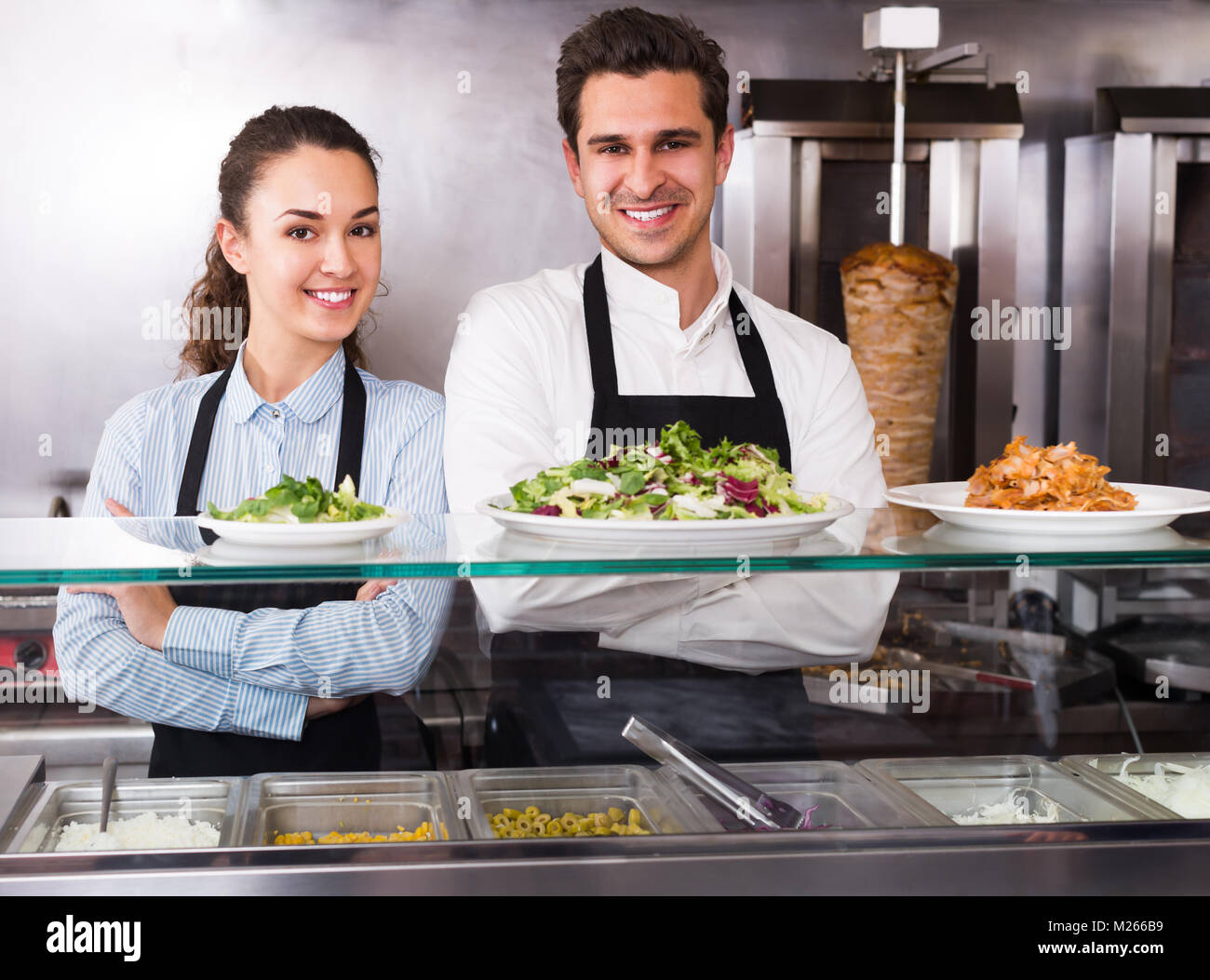 Happy Restaurant Employees