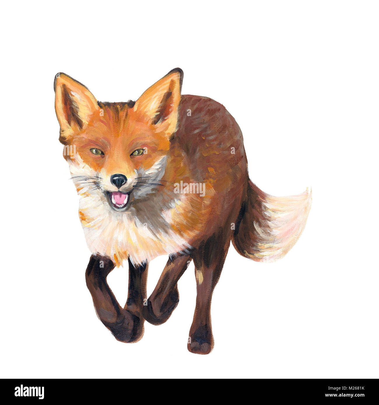 Cunning Fox Clipart Laying