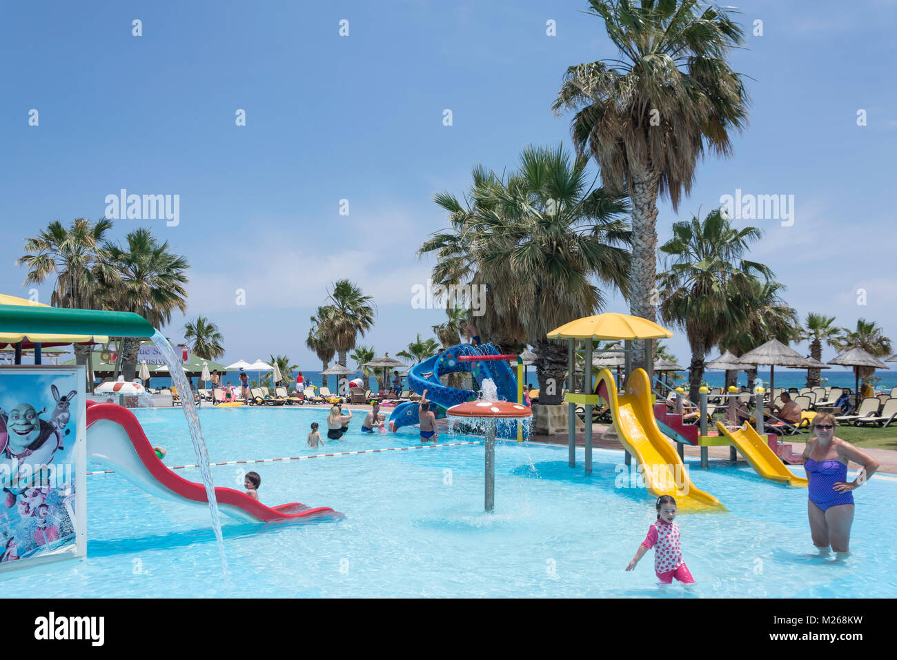 Children's pool at Star Beach Village & Water Park, Hersonissos ...