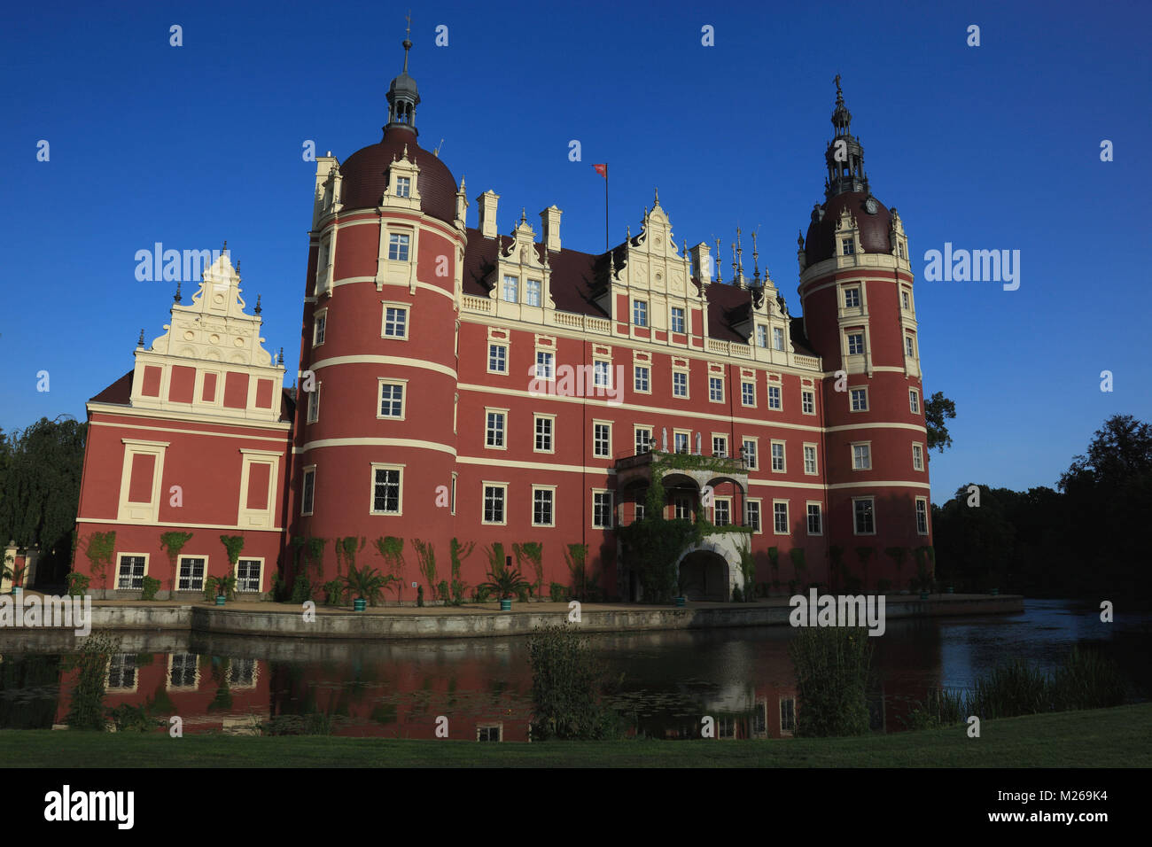 Schloss Muskau, Bad Muskau, Landkreis Görlitz, Saxony, Germany ...