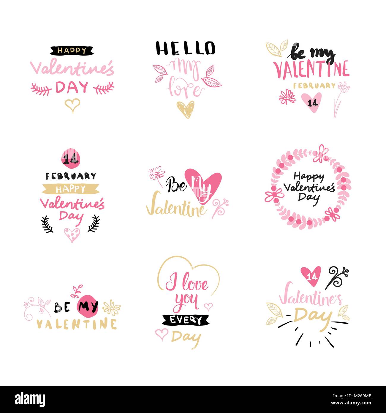 Love emblems Cut Out Stock Images & Pictures - Alamy