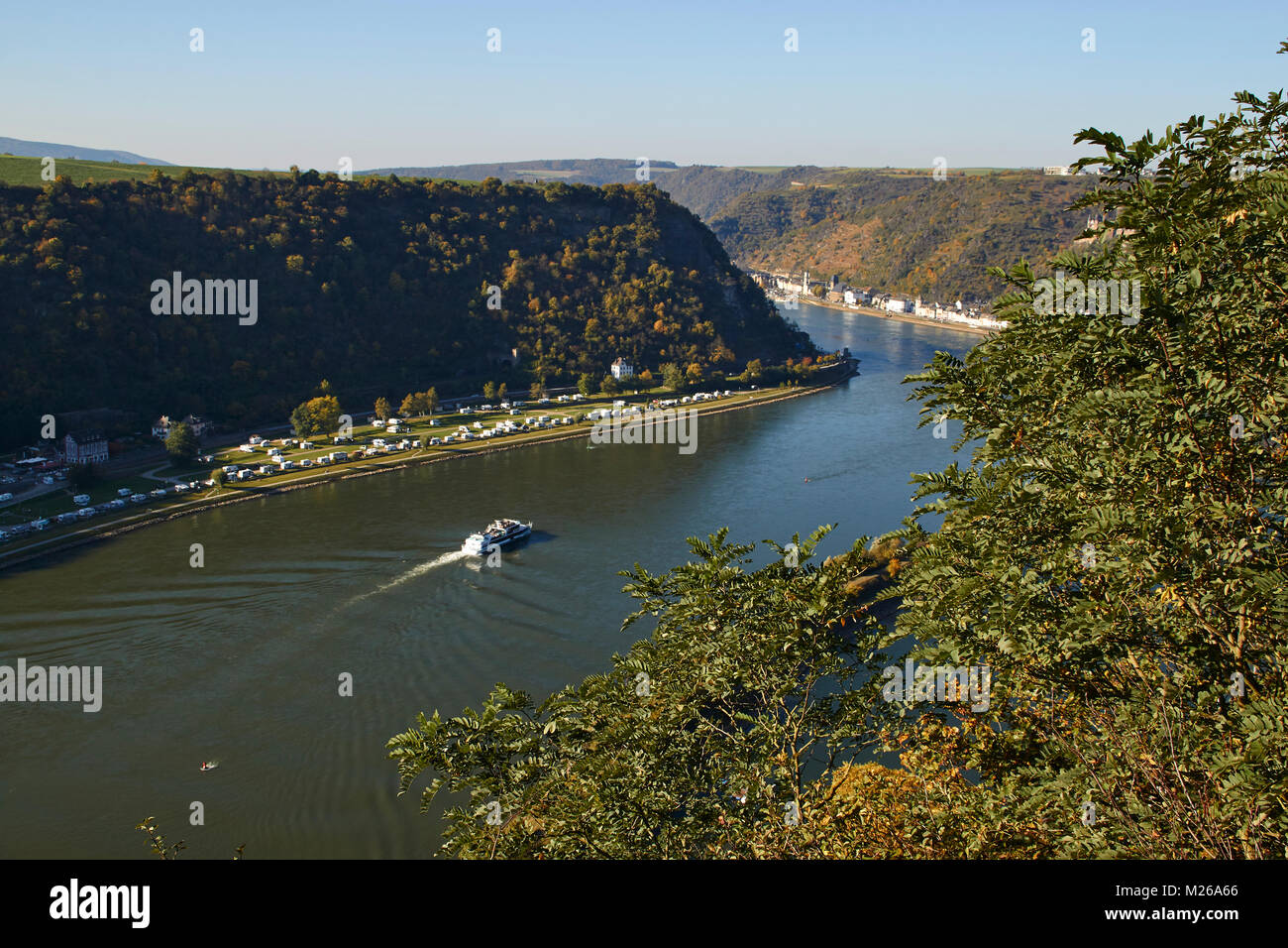 Loreley, Upper Middle Rhine Stock Photo - Alamy