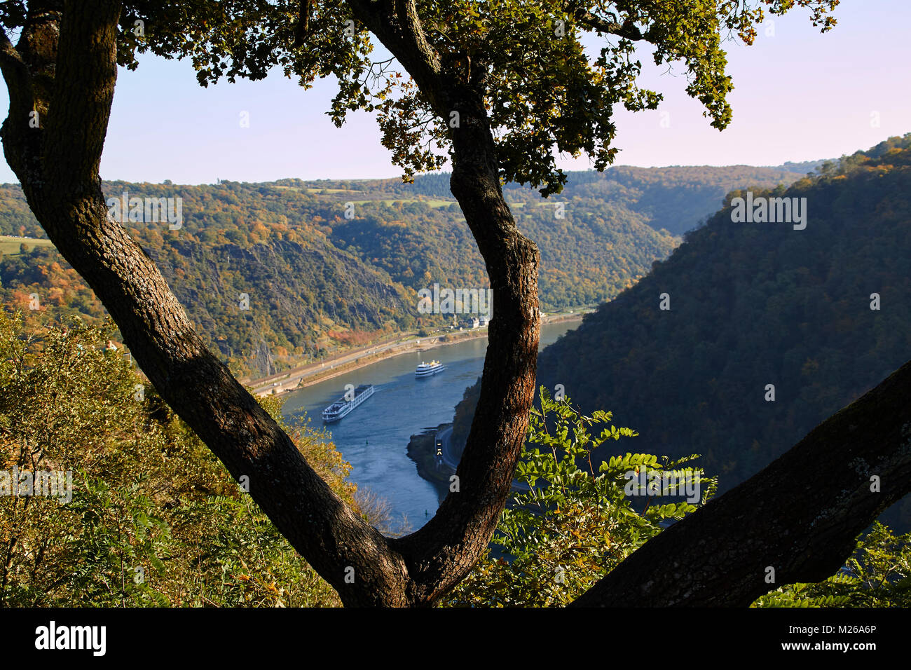 Loreley, Upper Middle Rhine Stock Photo - Alamy