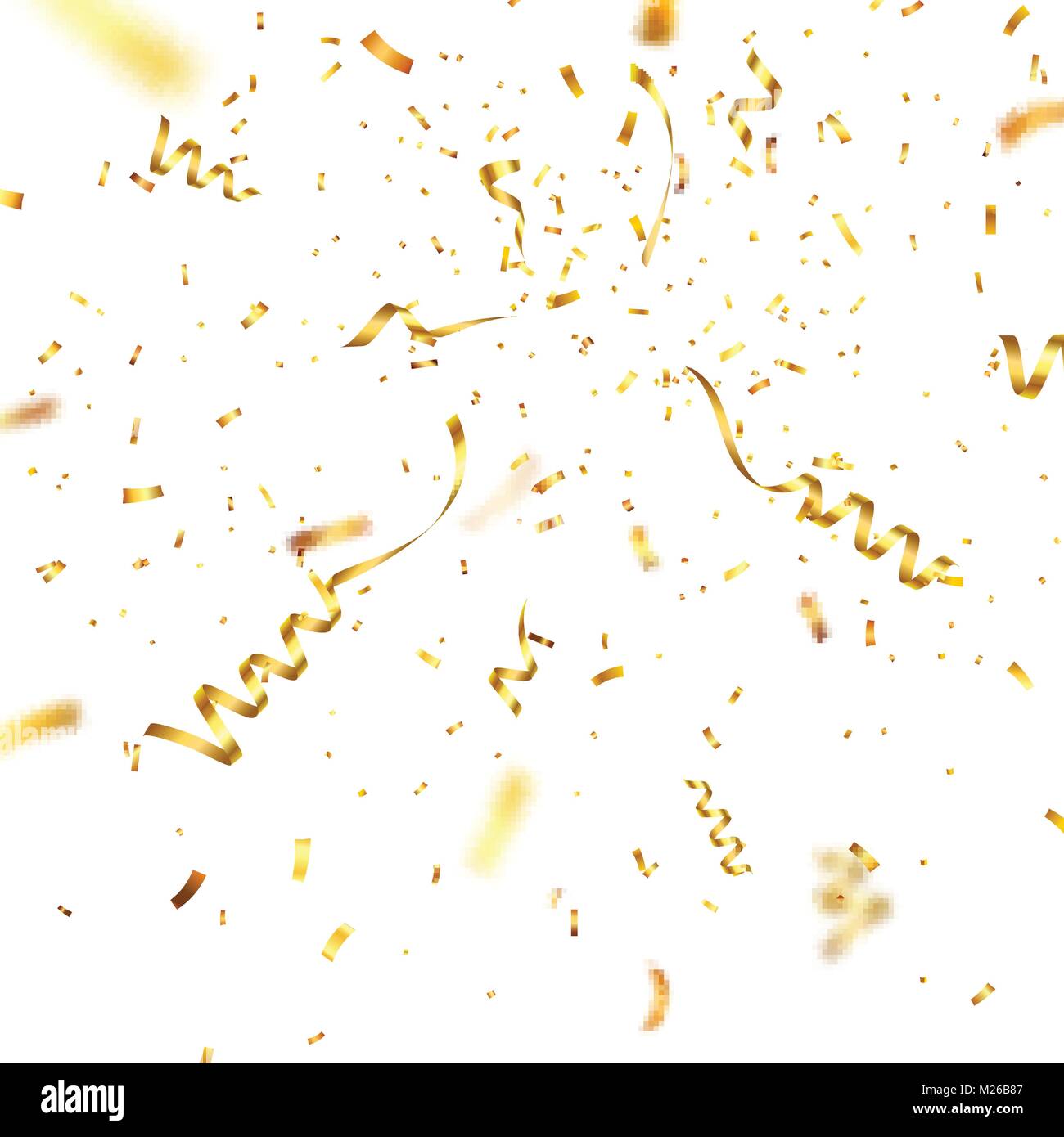 Confetti new background blur Cut Out Stock Images & Pictures - Alamy