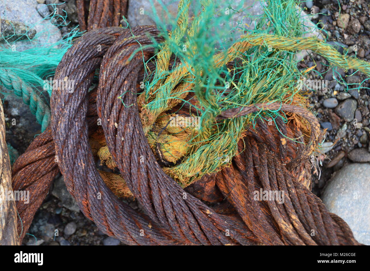 Rotten rope hi-res stock photography and images - Alamy
