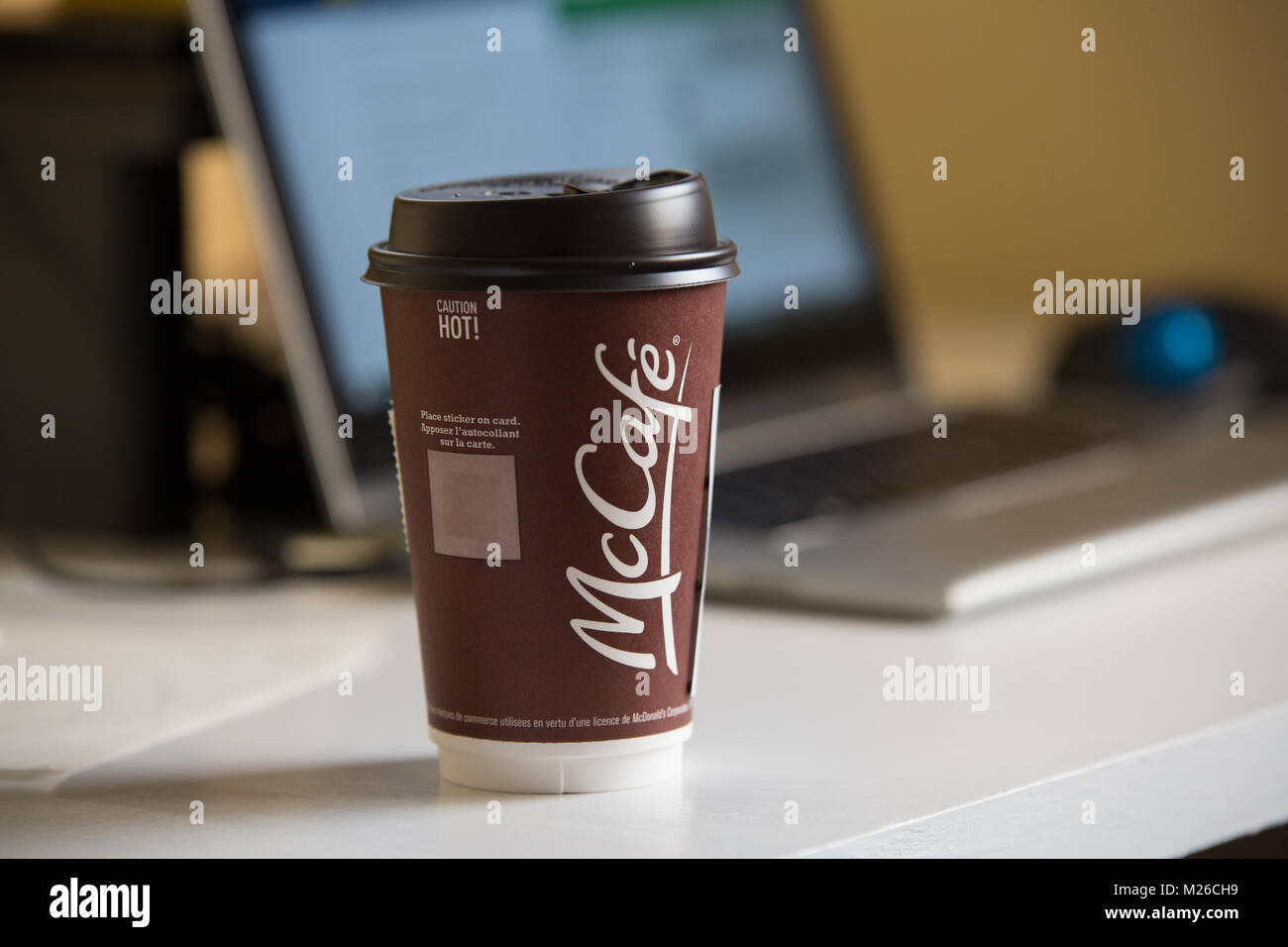 Mcdonald mccafe hi-res stock photography and images - Alamy