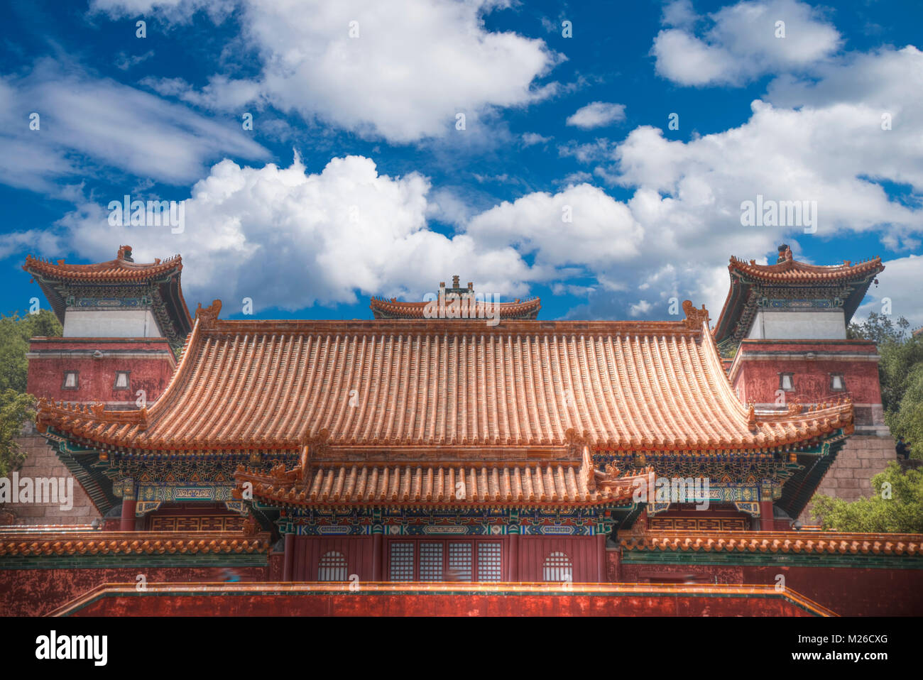 Summer Imperial Palace on the outskirts of Beijing. China Stock Photo ...