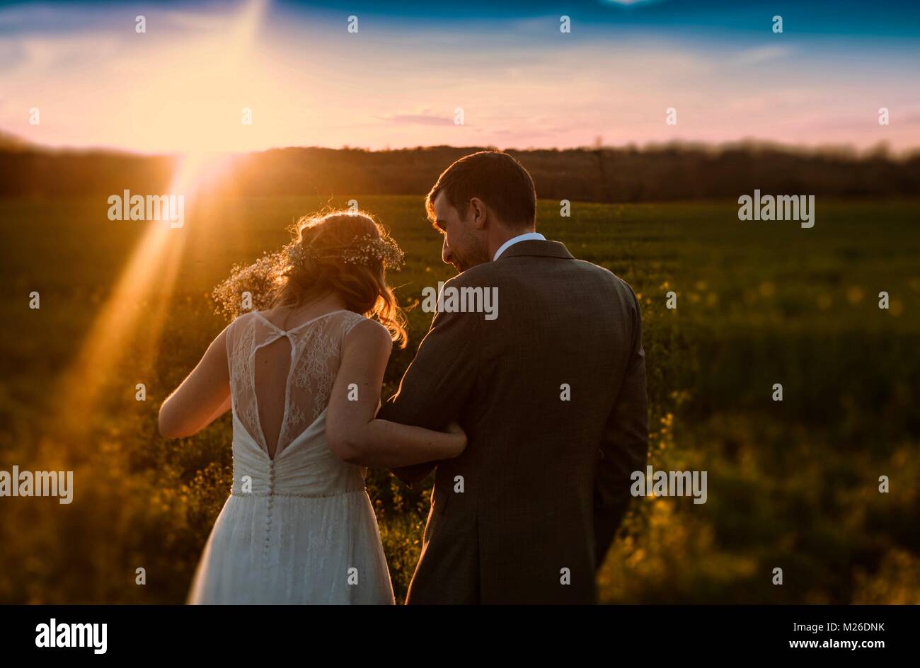 Blue wedding suit hi-res stock photography and images - Alamy