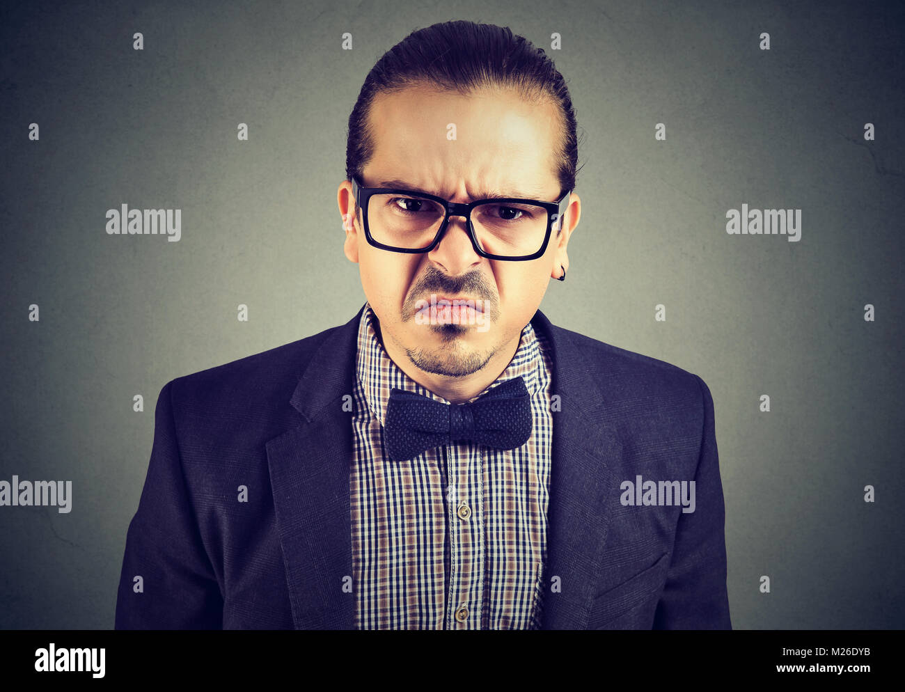 Grumpy expression hi-res stock photography and images - Alamy