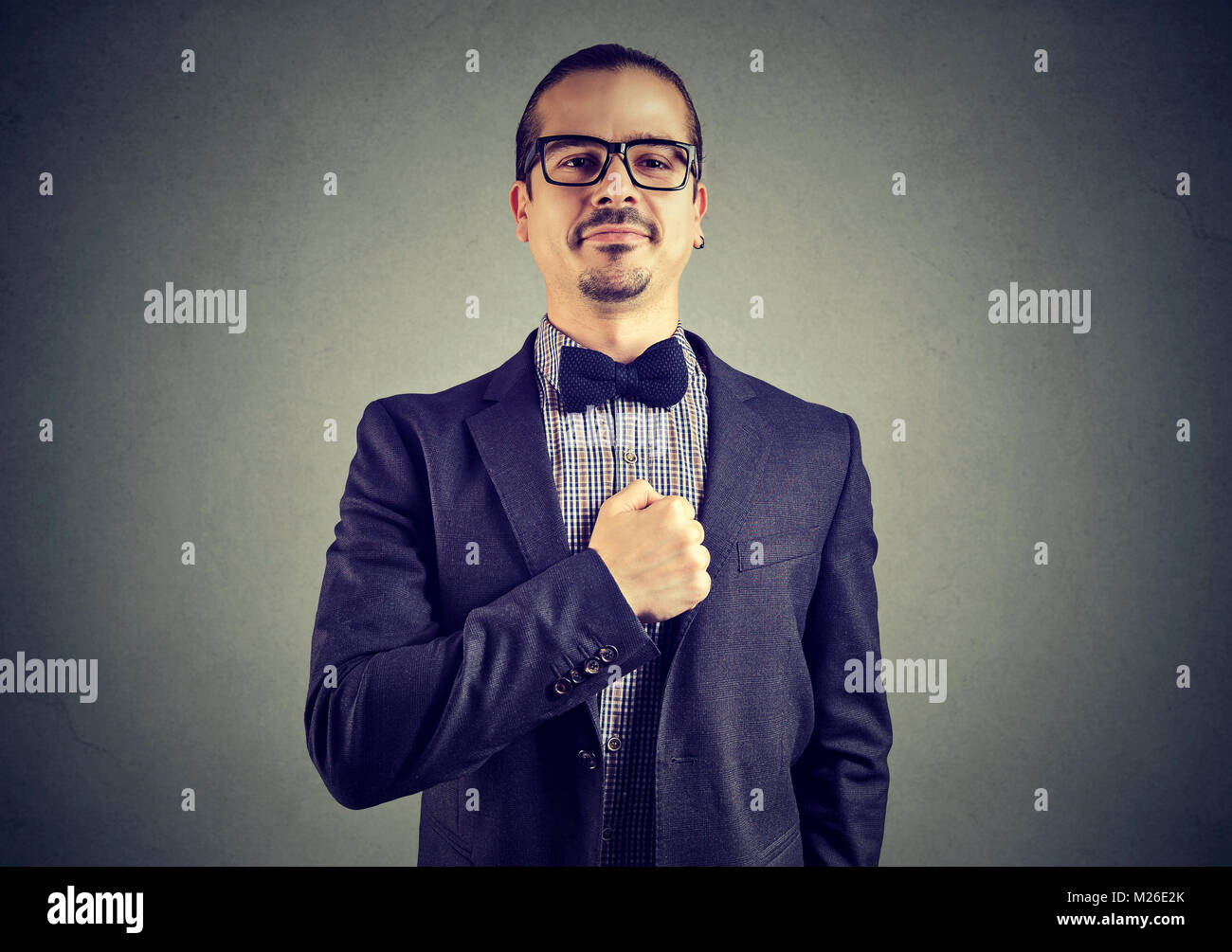 Hand on chest hi-res stock photography and images - Alamy