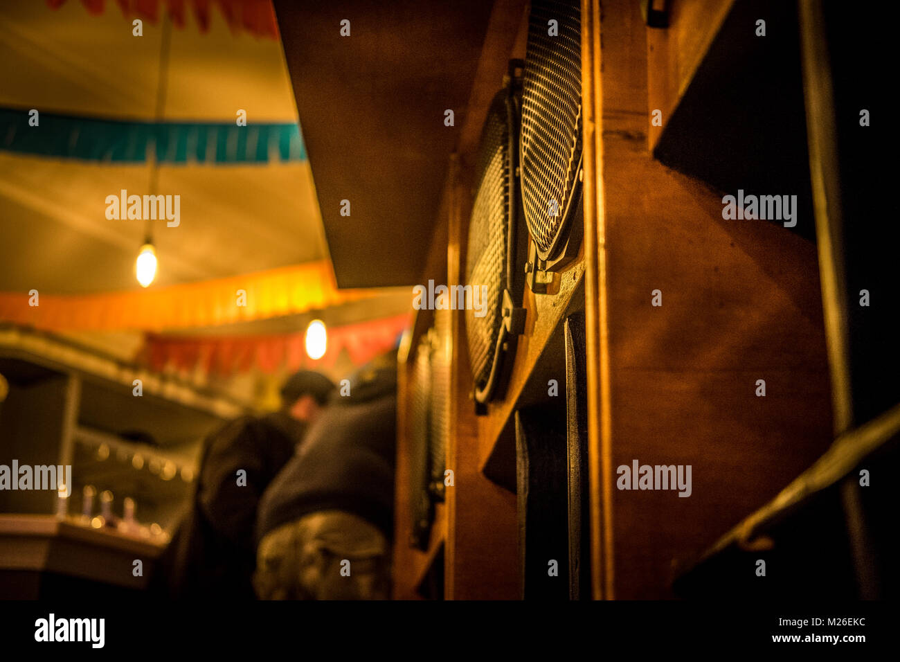 sound system speakers at a rave Stock Photo - Alamy