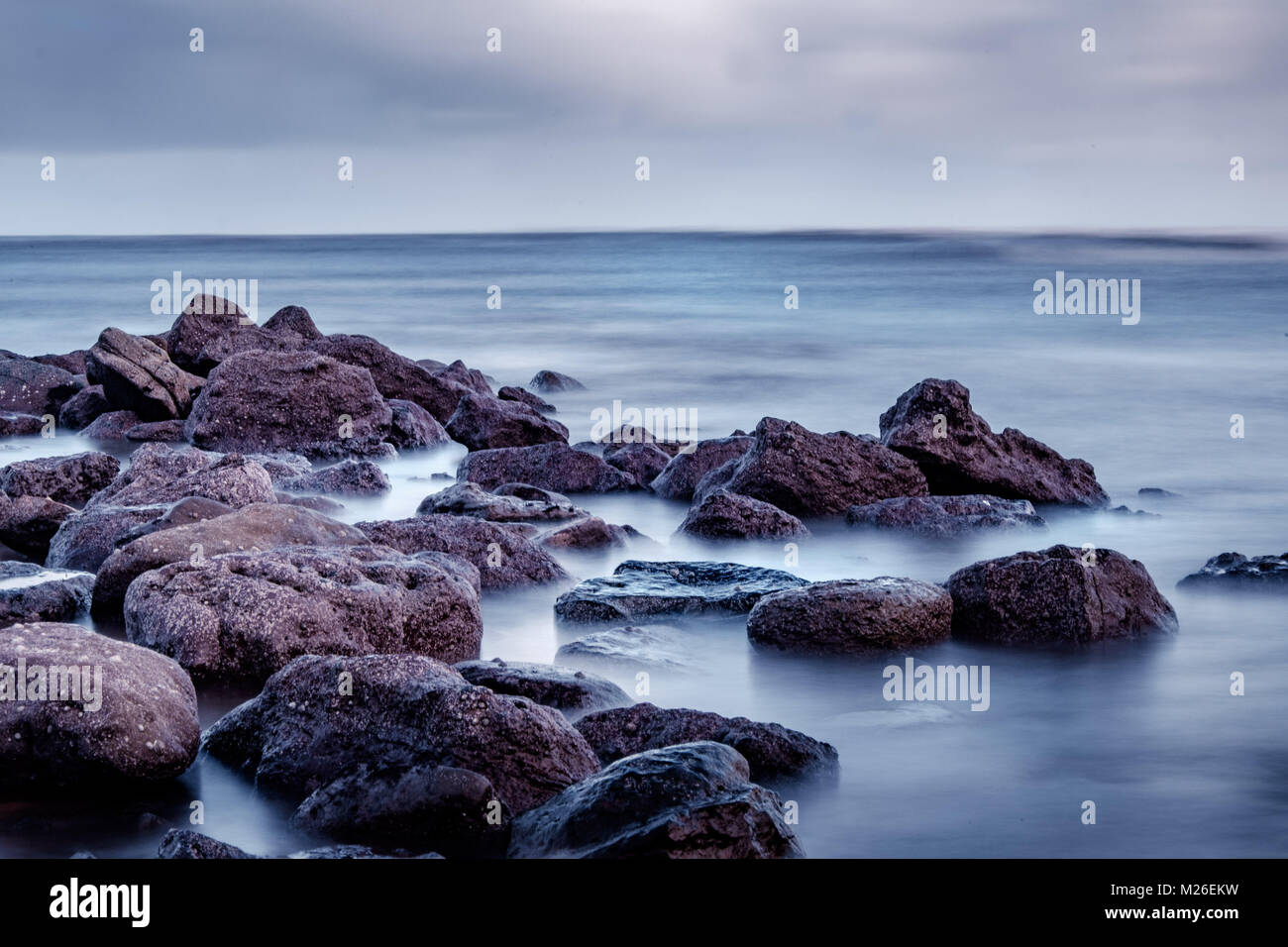 Saltwick bay whitby Stock Photo - Alamy