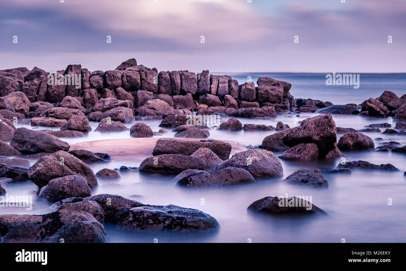 Saltwick bay whitby Stock Photo - Alamy