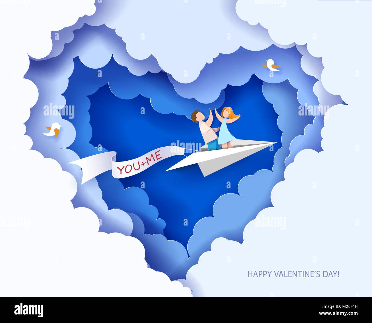 Man in love happy Stock Vector Images - Alamy