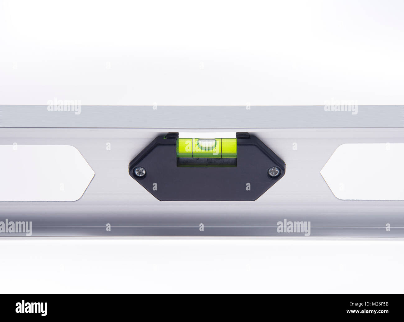 Construction Level close-up on white background Stock Photo - Alamy