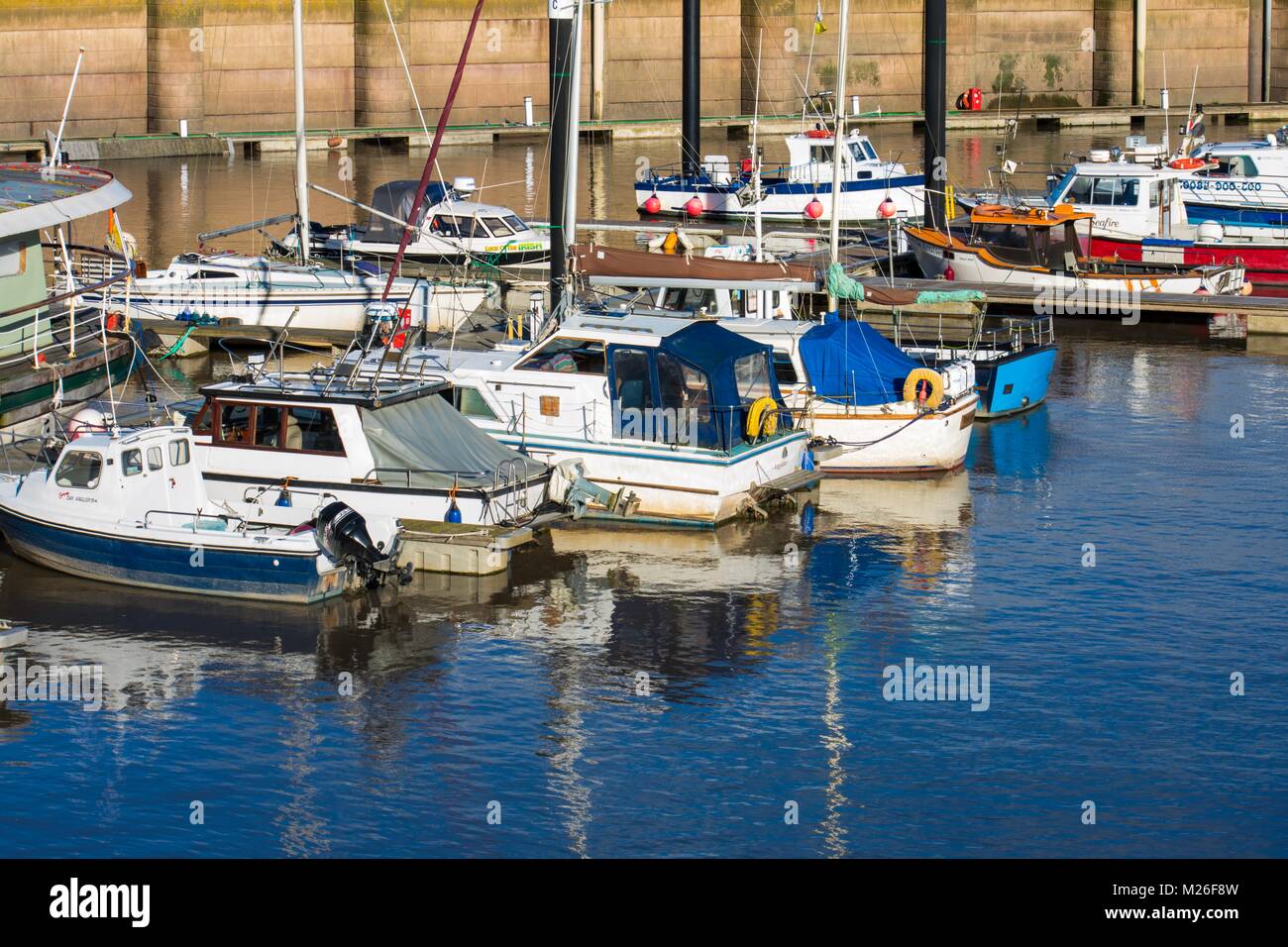 Boats on the water Stock Photo - Alamy