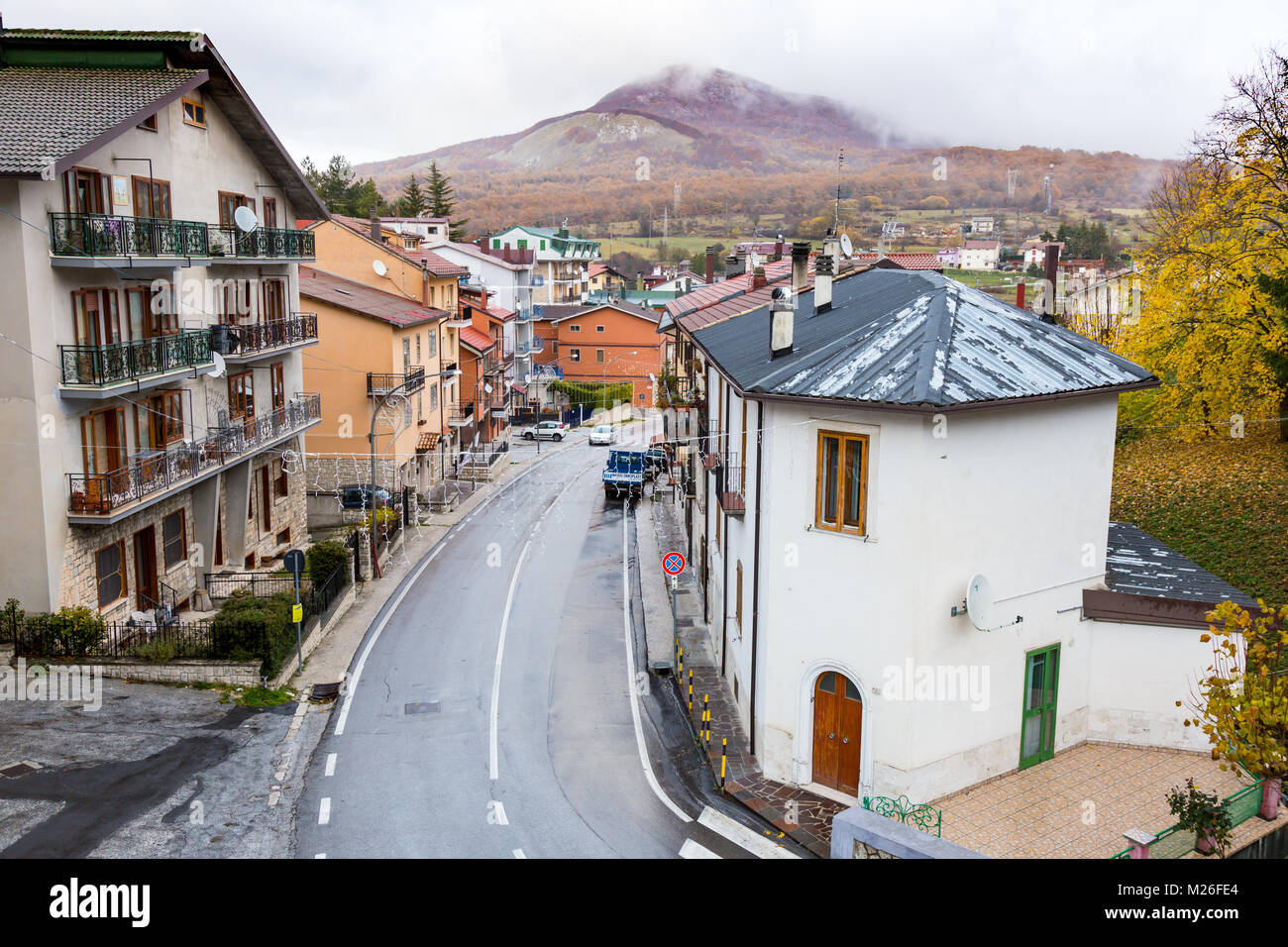 Roccaraso, Abruzzo, Italy. 13 October 2017. Photographic documentation ...