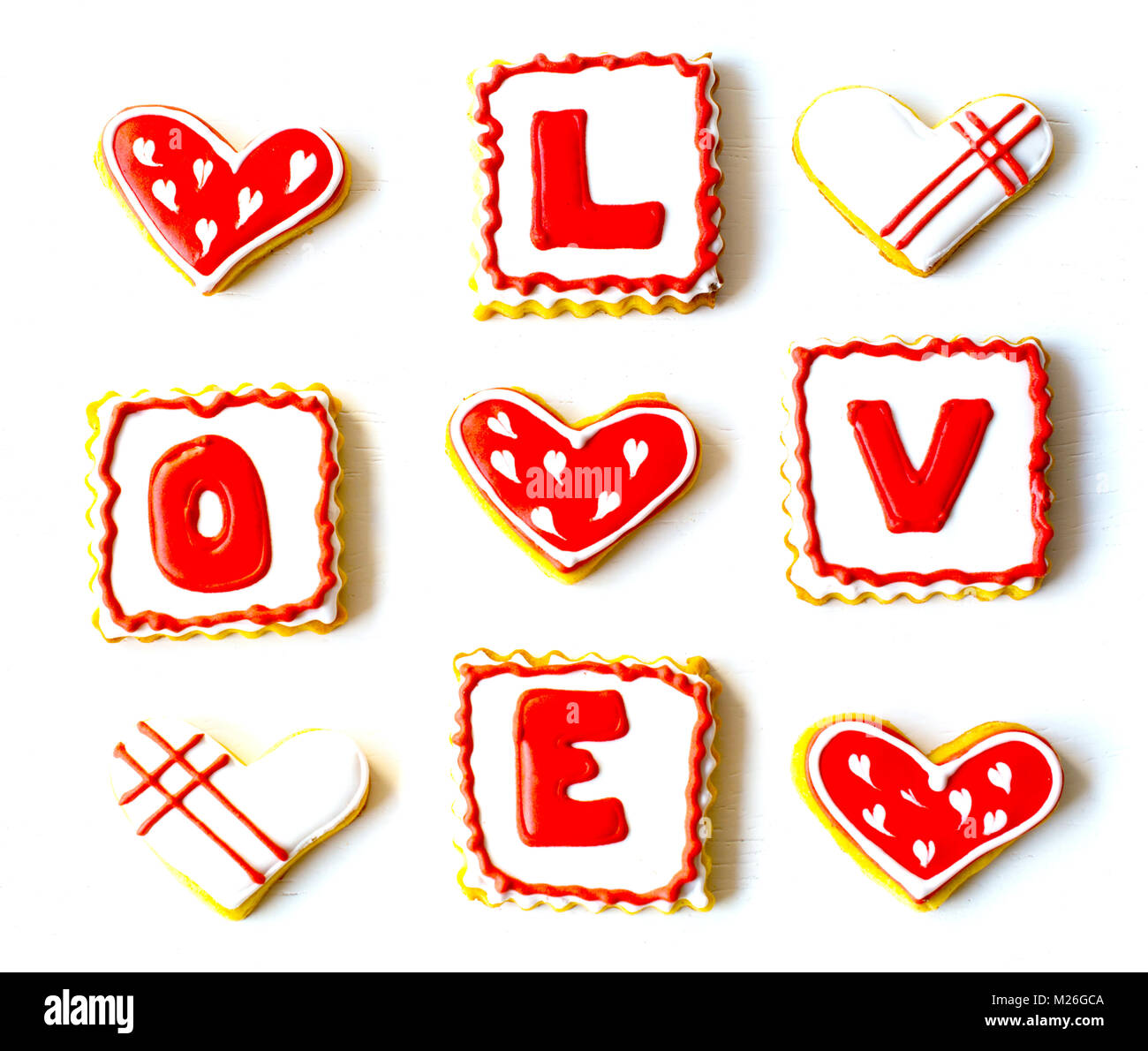 Cookies made for Valentine's Day.for couples in love. delicious love ...