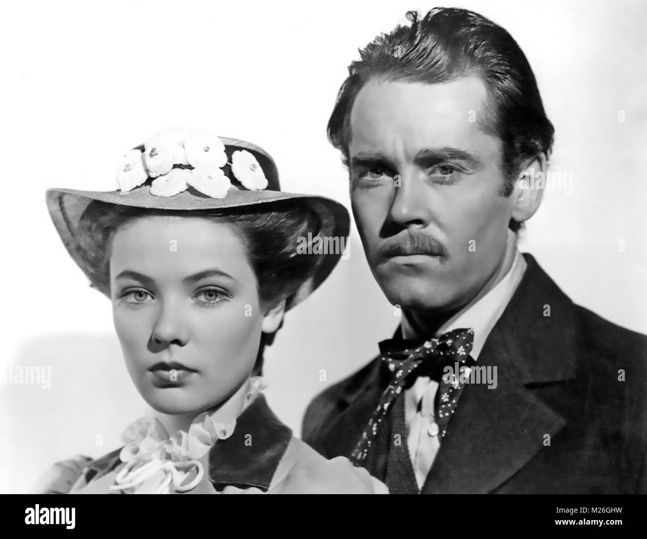 THE RETURN OF FRANK JAMES 1940 20th Century Fox film with Gene Tierney ...