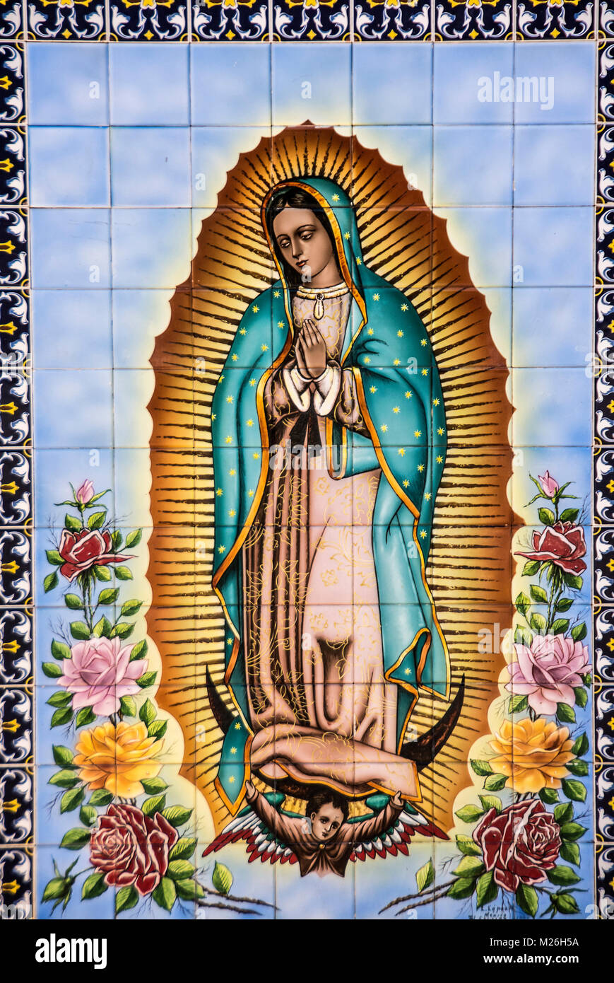 Mexican Virgin Mary Images