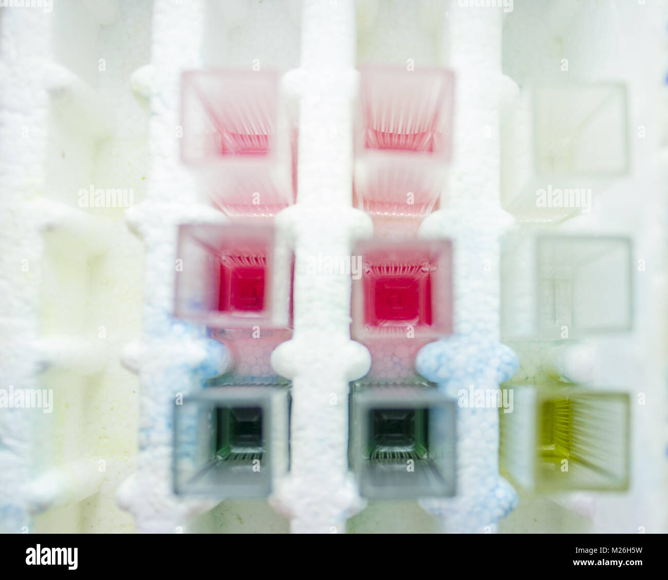 Reactive tests in the laboratory Stock Photo - Alamy