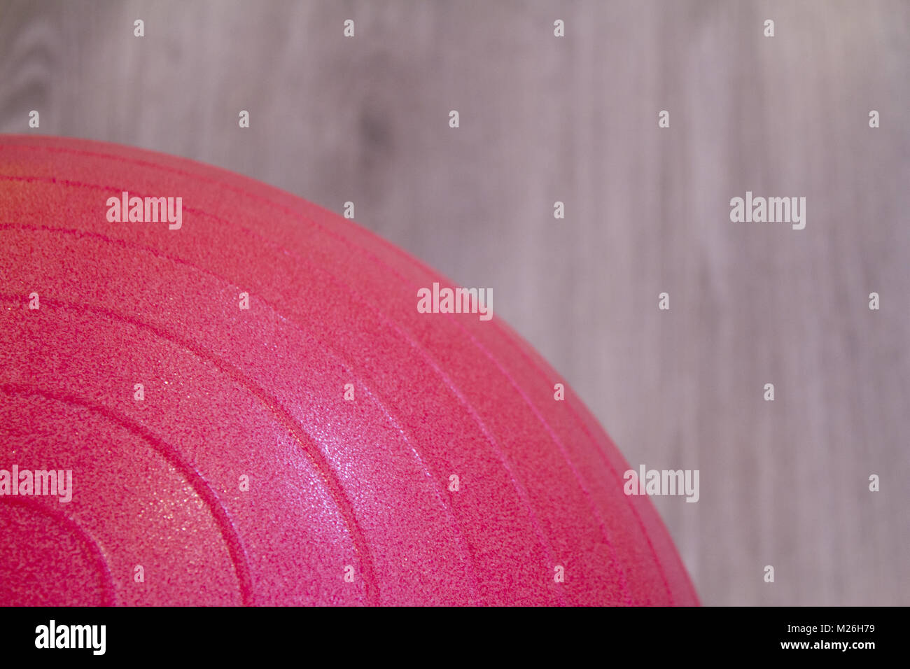 Colored balls for gymnastics and pilates classes Stock Photo - Alamy