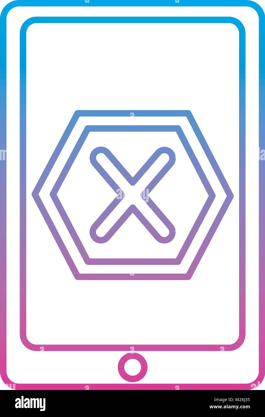 Smart alert system Stock Vector Images - Alamy