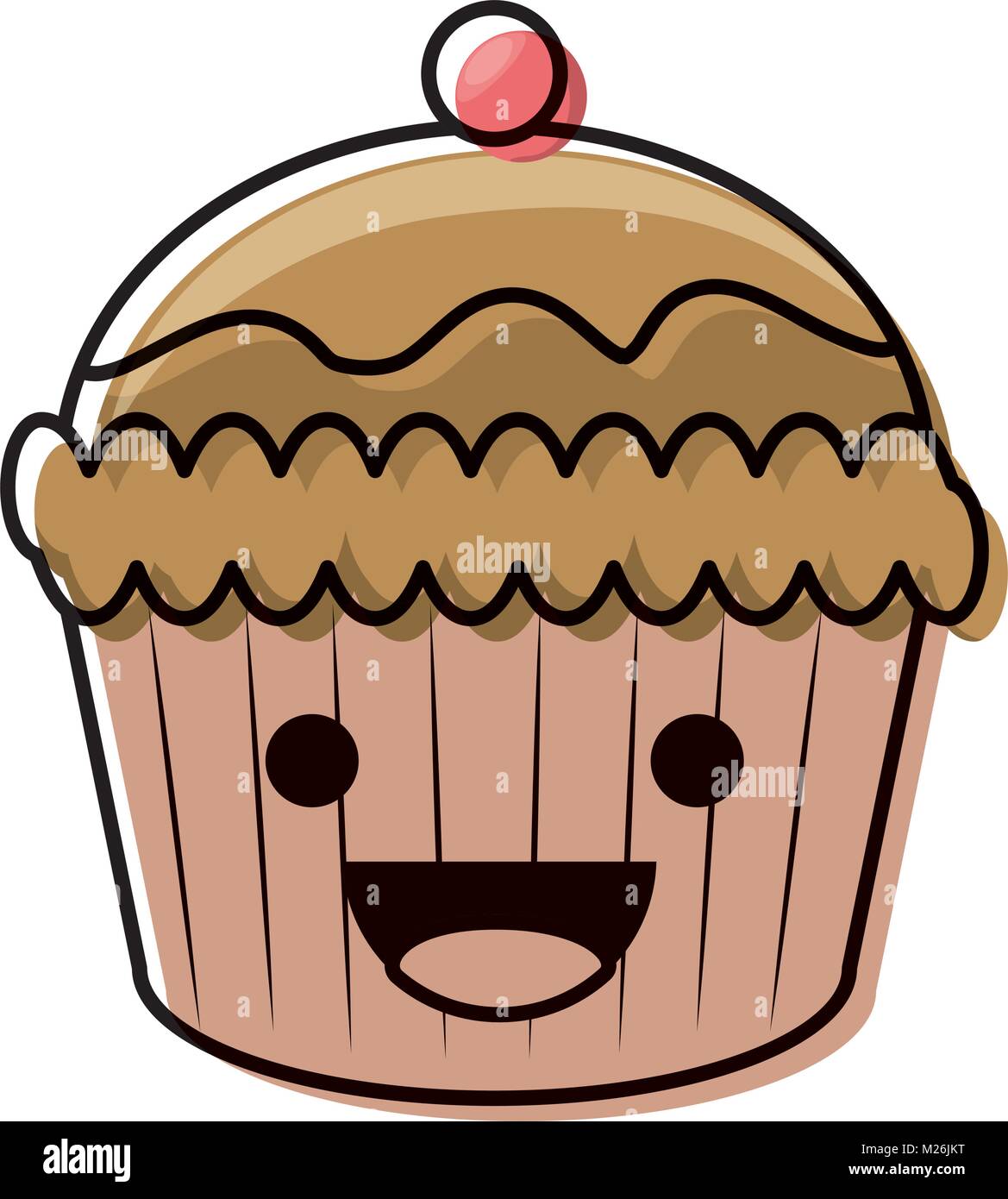 Funny muffin eyes mouth hi-res stock photography and images - Alamy
