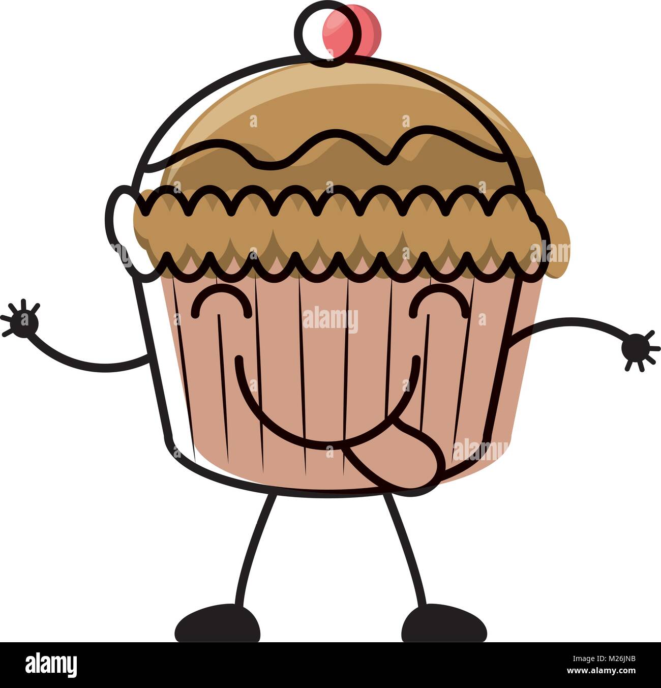 kawaii muffin icon Stock Vector Image & Art - Alamy