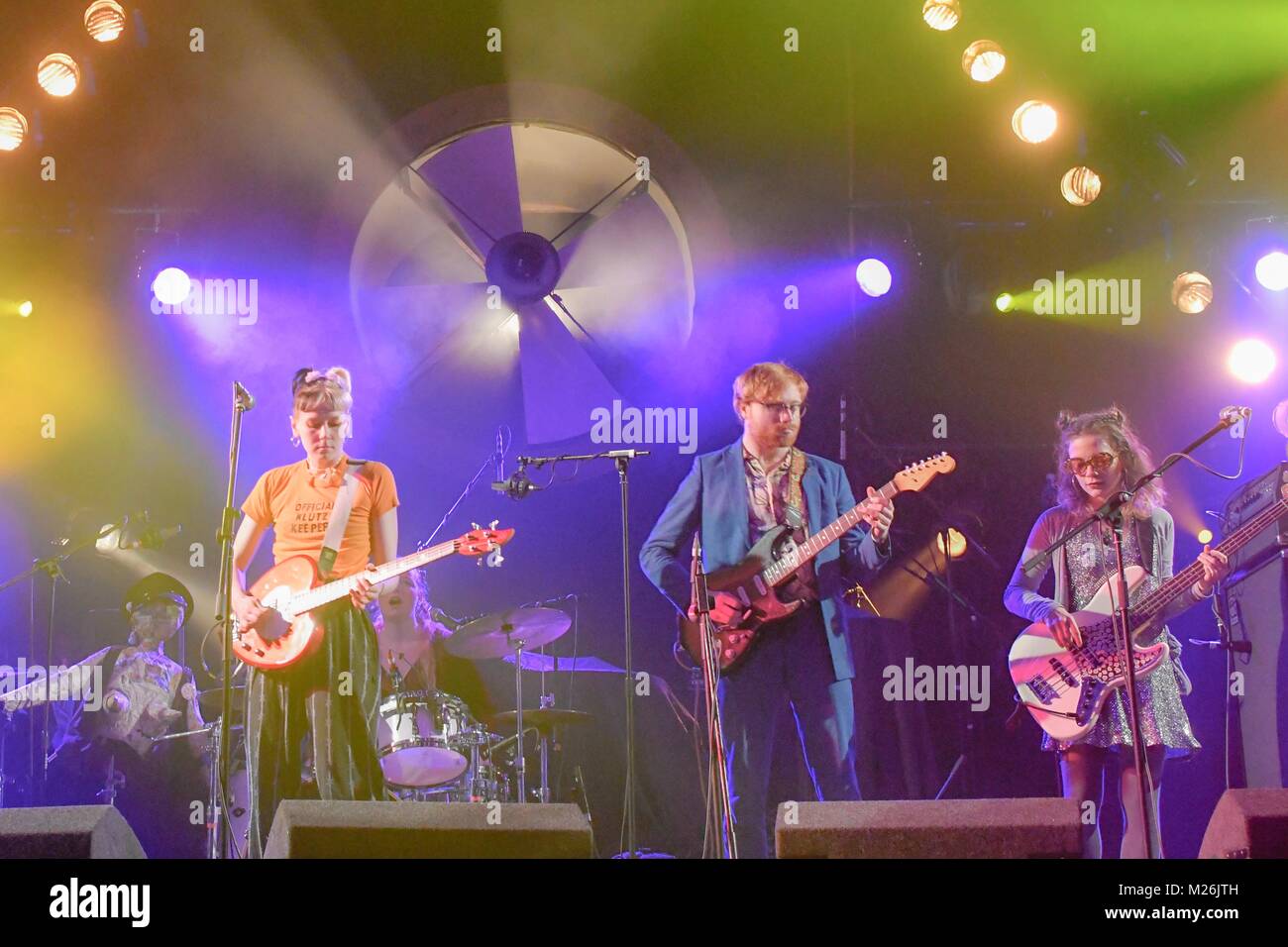 Pink Kink playing Liverpool Music Week at Invisible Wind factory ...