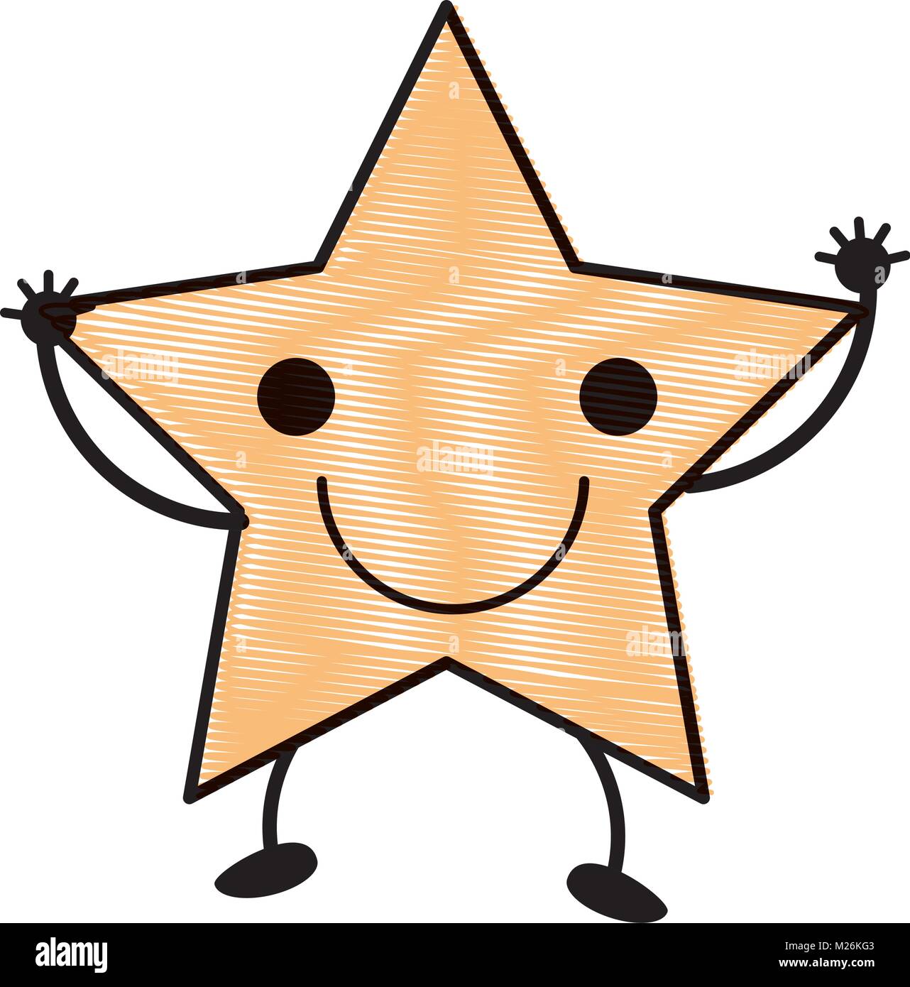 Cartoon star emoji rating Stock Vector Images - Alamy