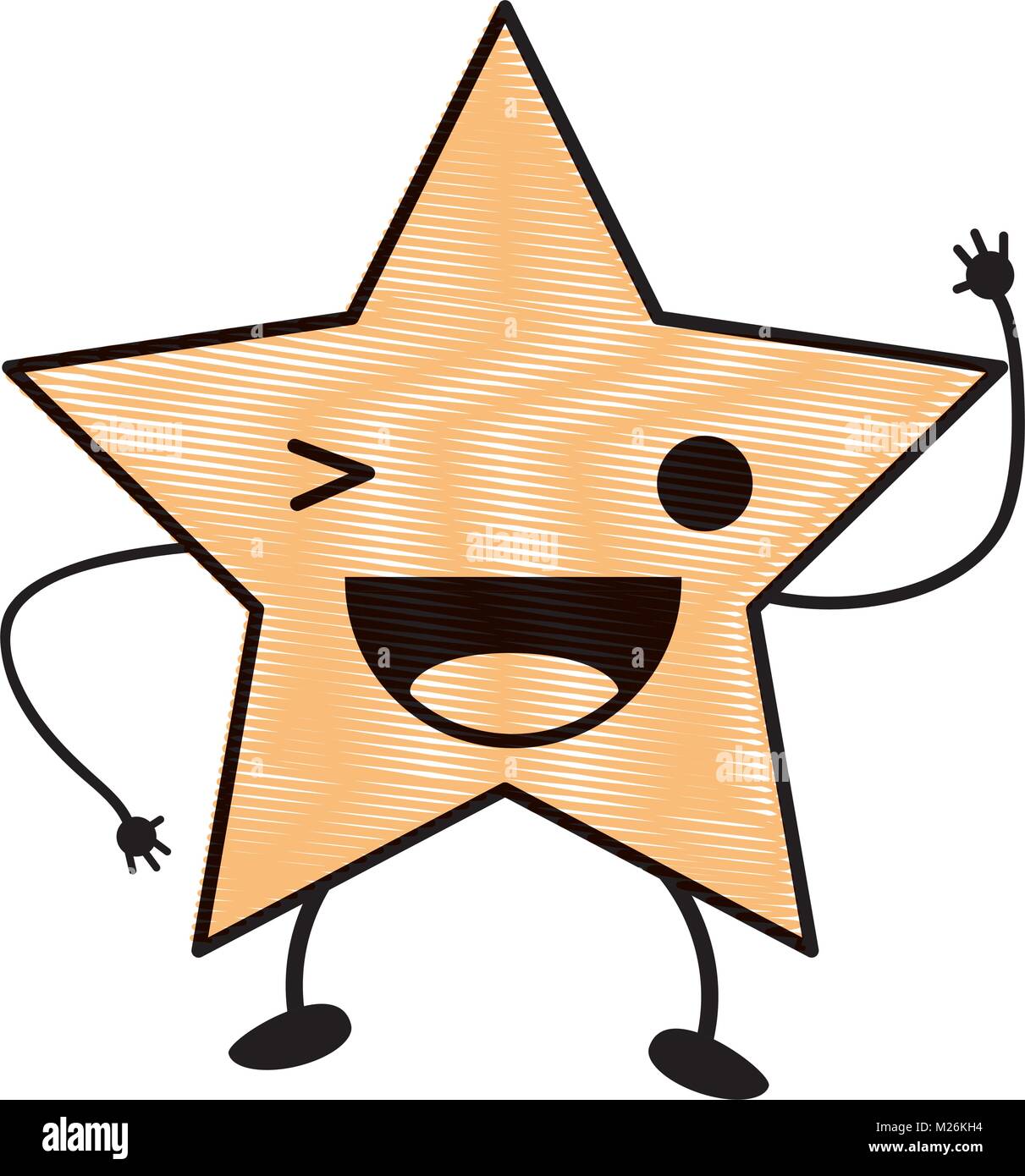 kawaii star icon Stock Vector Image & Art - Alamy