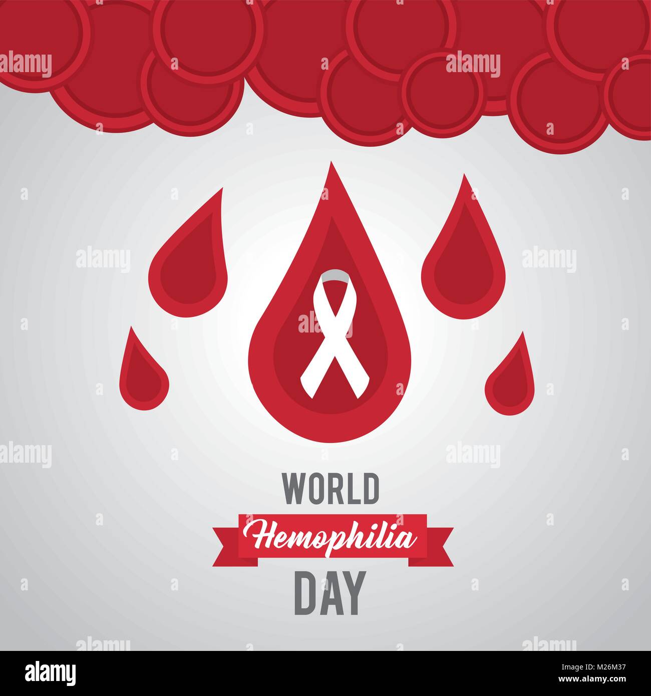 World hemophilia day blood Stock Vector Images - Alamy