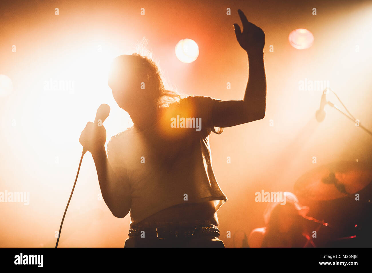 The American singer, songwriter and musician Ariel Pink performs a live ...