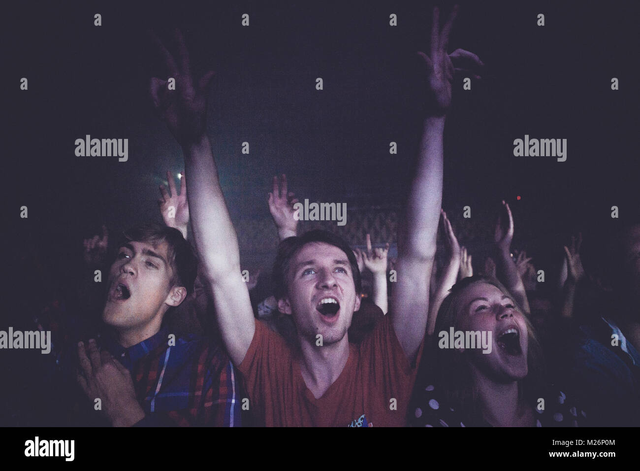 The concert crowd had a great concert with the English duo Disclosure ...