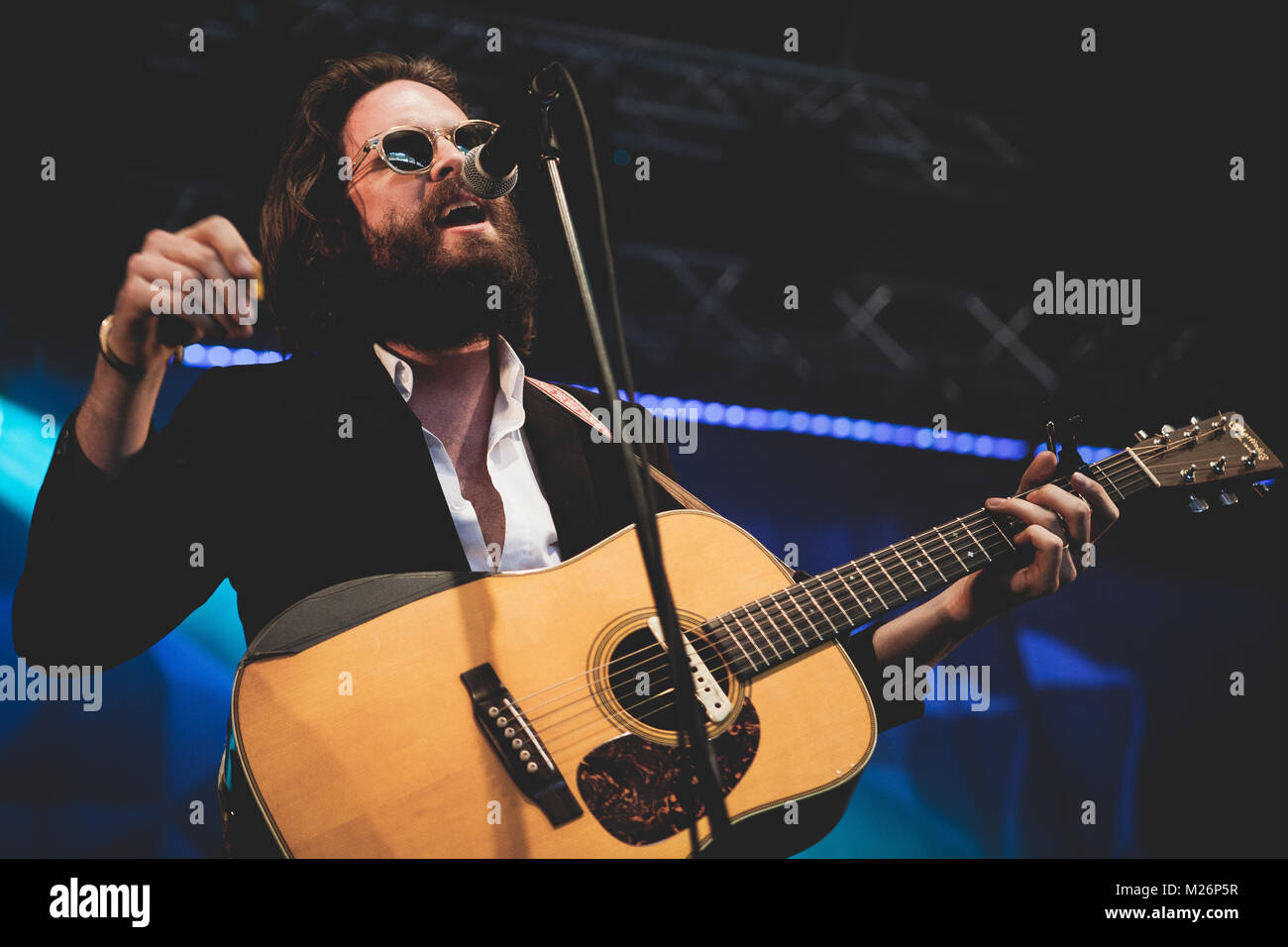 The American folk singer, songwriter and musician Joshua Tillman is ...