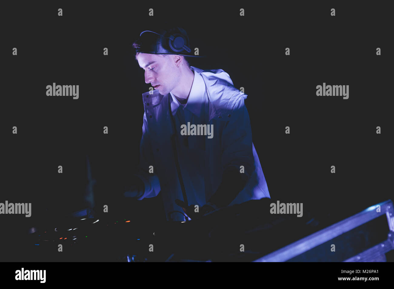 The American electronic musician, DJ and multi-artist Jimmy Edgar ...